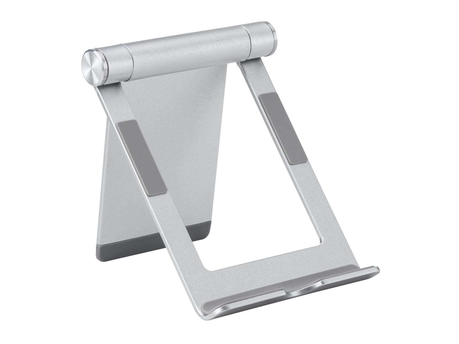 Deltaco Foldable phone/tablet stand in aluminum non-slip universal ...