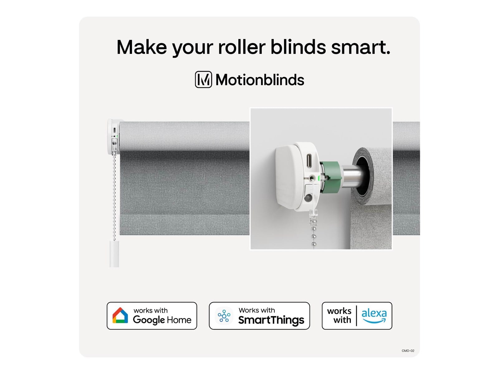 MotionBlinds Upgrade Kit for Roller Blinds 2-pack | På lager | Billig