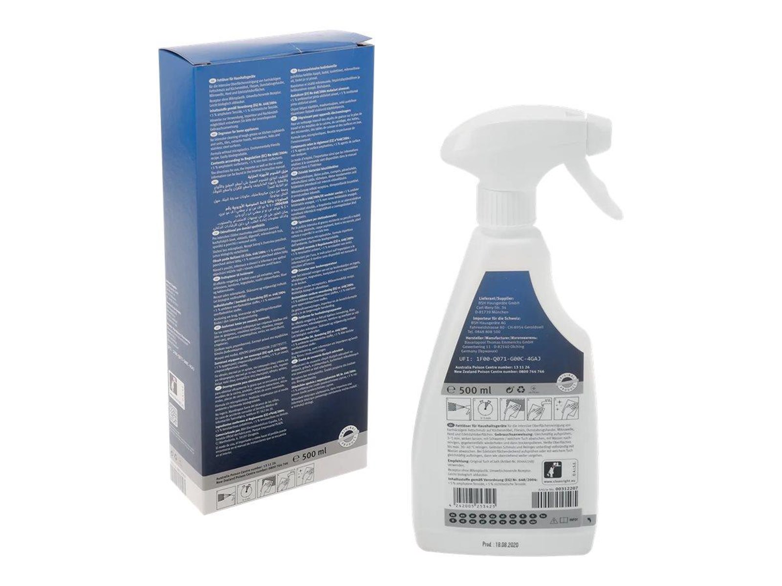 Bosch BSH degreaser - spray bottle - 500 ml | Billig