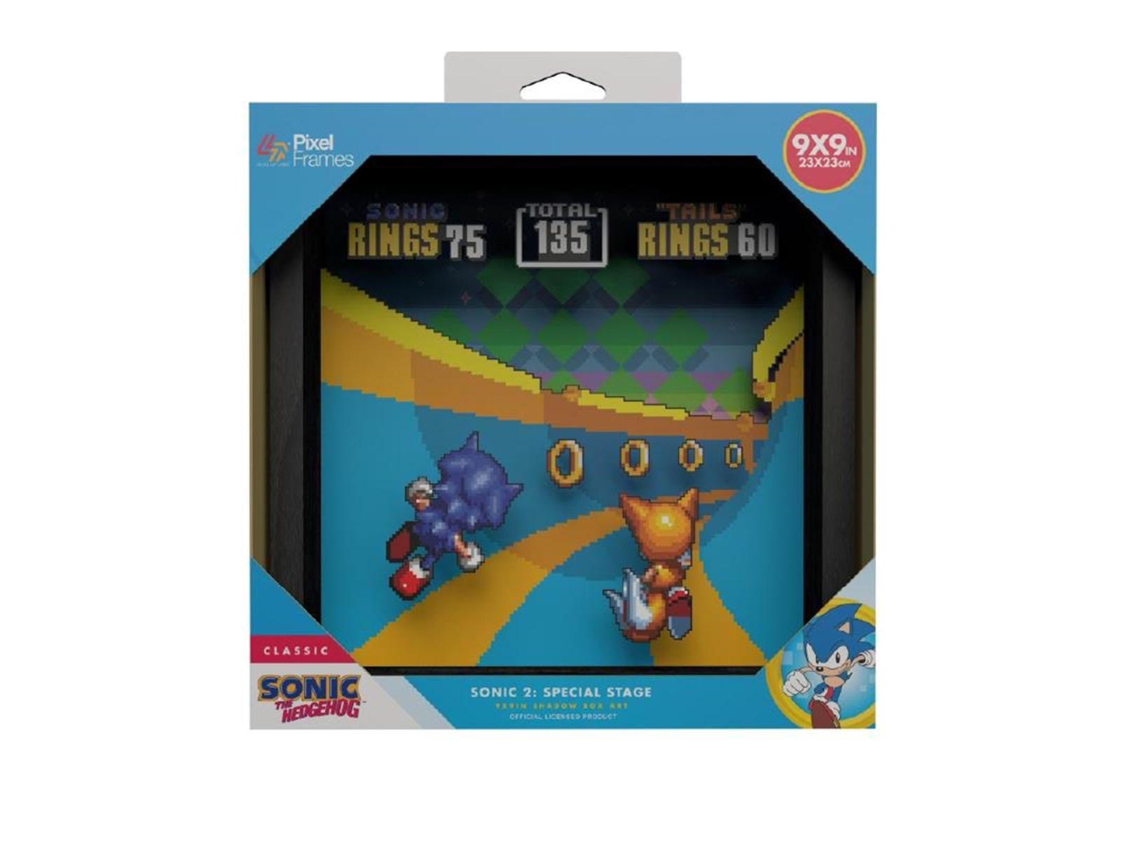 Pixel Frames - Sonic the Hedgehog 2: Special Stage - Billede | Billig