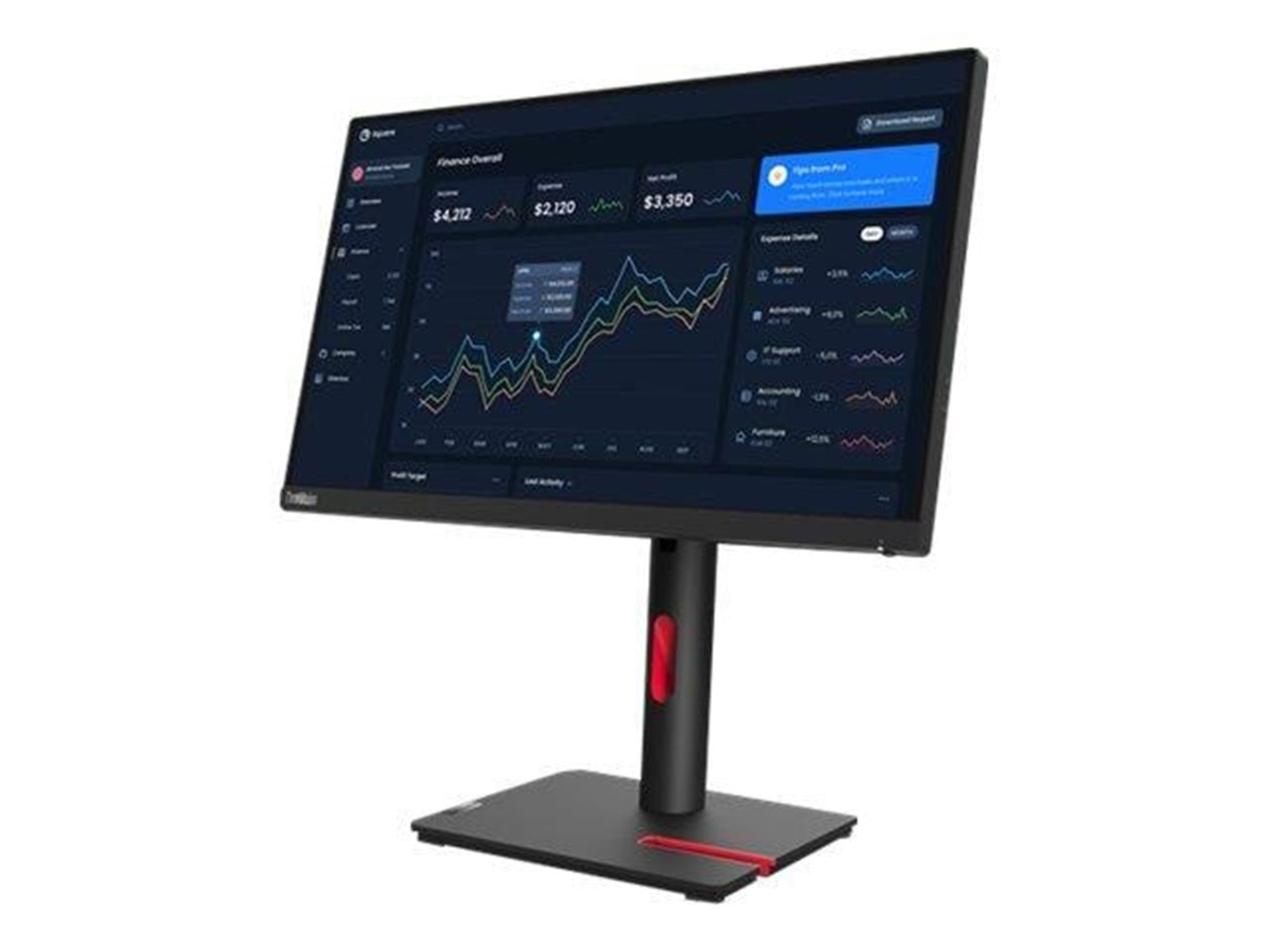 23" Lenovo ThinkVision T23i-30 - 1920x1080 (FHD) - 60Hz - IPS | Billig