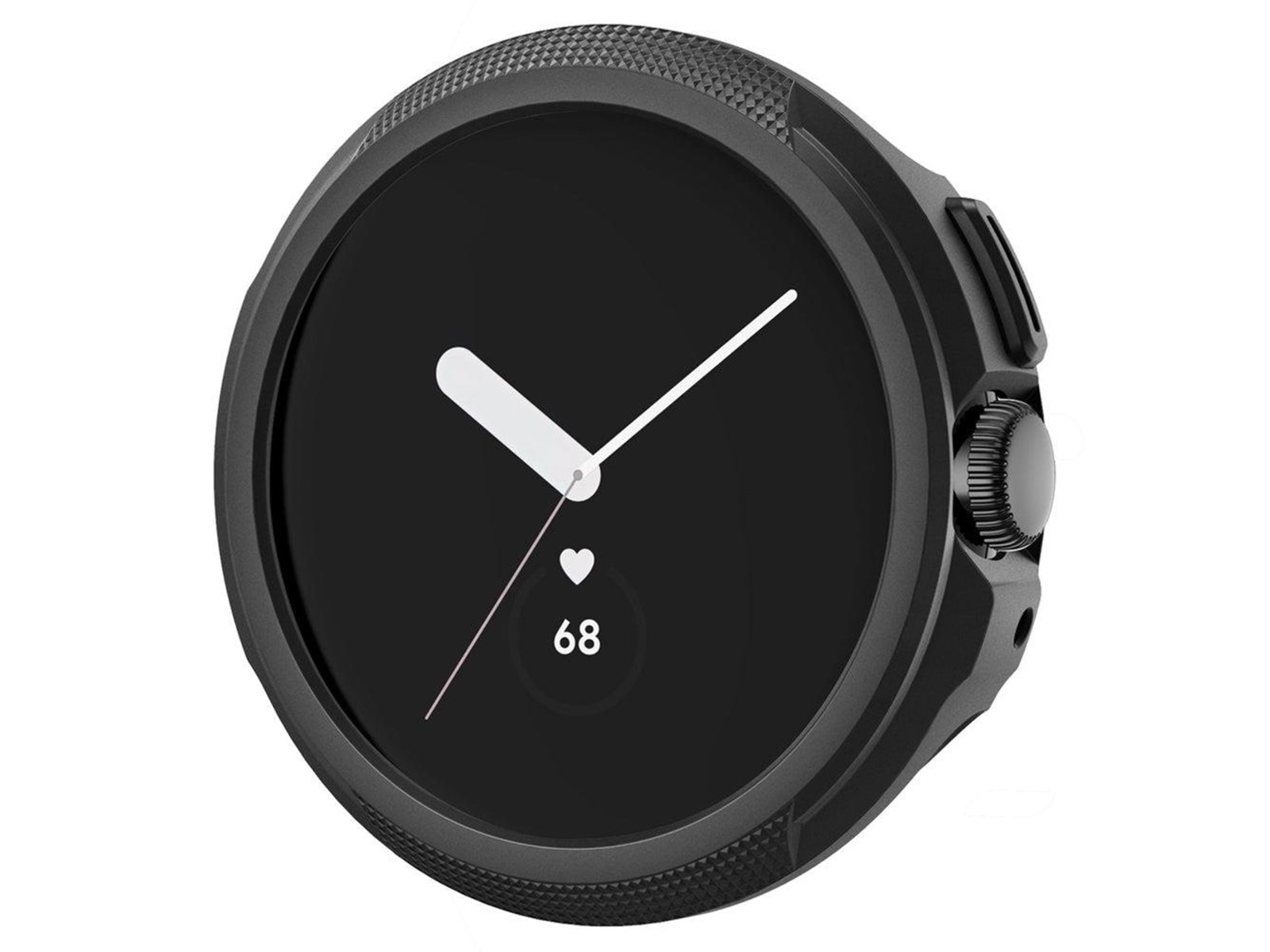 Spigen Liquid Air - matte black - Google Pixel Watch 3/2/1 | Billig
