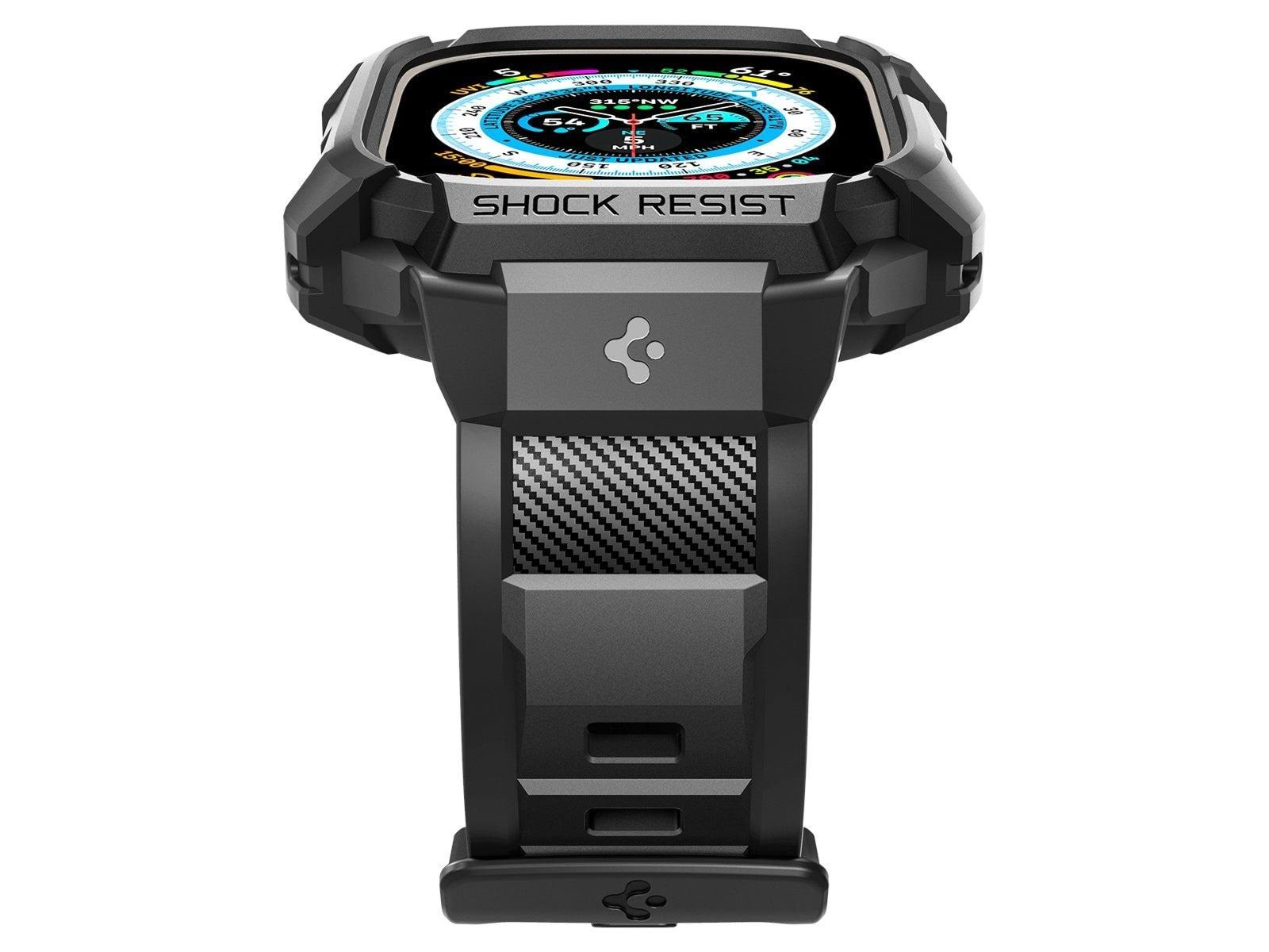 Spigen Rugged Armor Pro - black - Apple Watch Ultra 3/2/1 | Billig