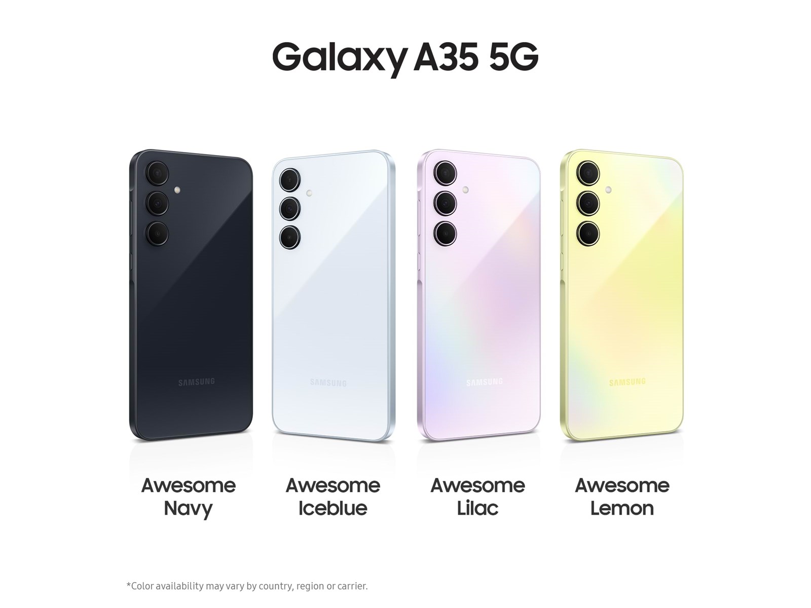 Samsung Galaxy A35 5G 128GB/6GB Enterprise Edition - Awesome Navy