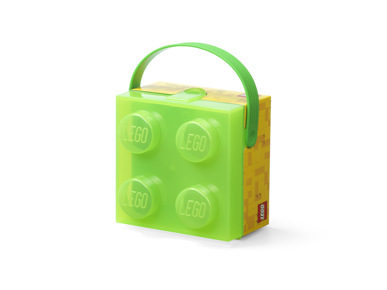 LEGO Box W. Handle Translucent Green | Billig