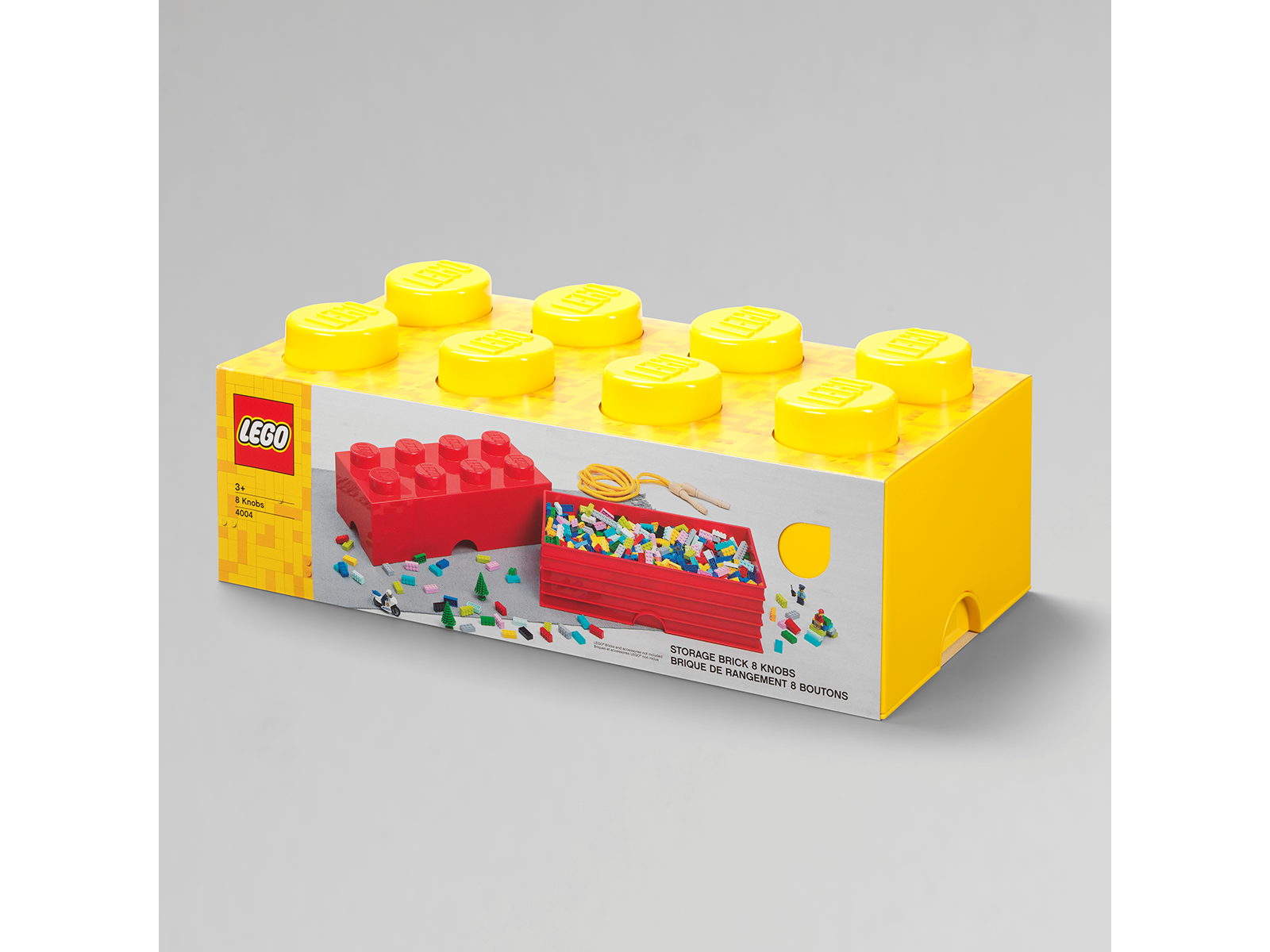 LEGO STORAGE BRICK 8 - YELLOW | Billig