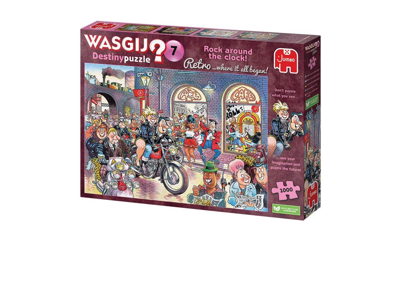Wasgij Retro Destiny Puzzle 7 Rock Around the Clock! (1000) | Billig