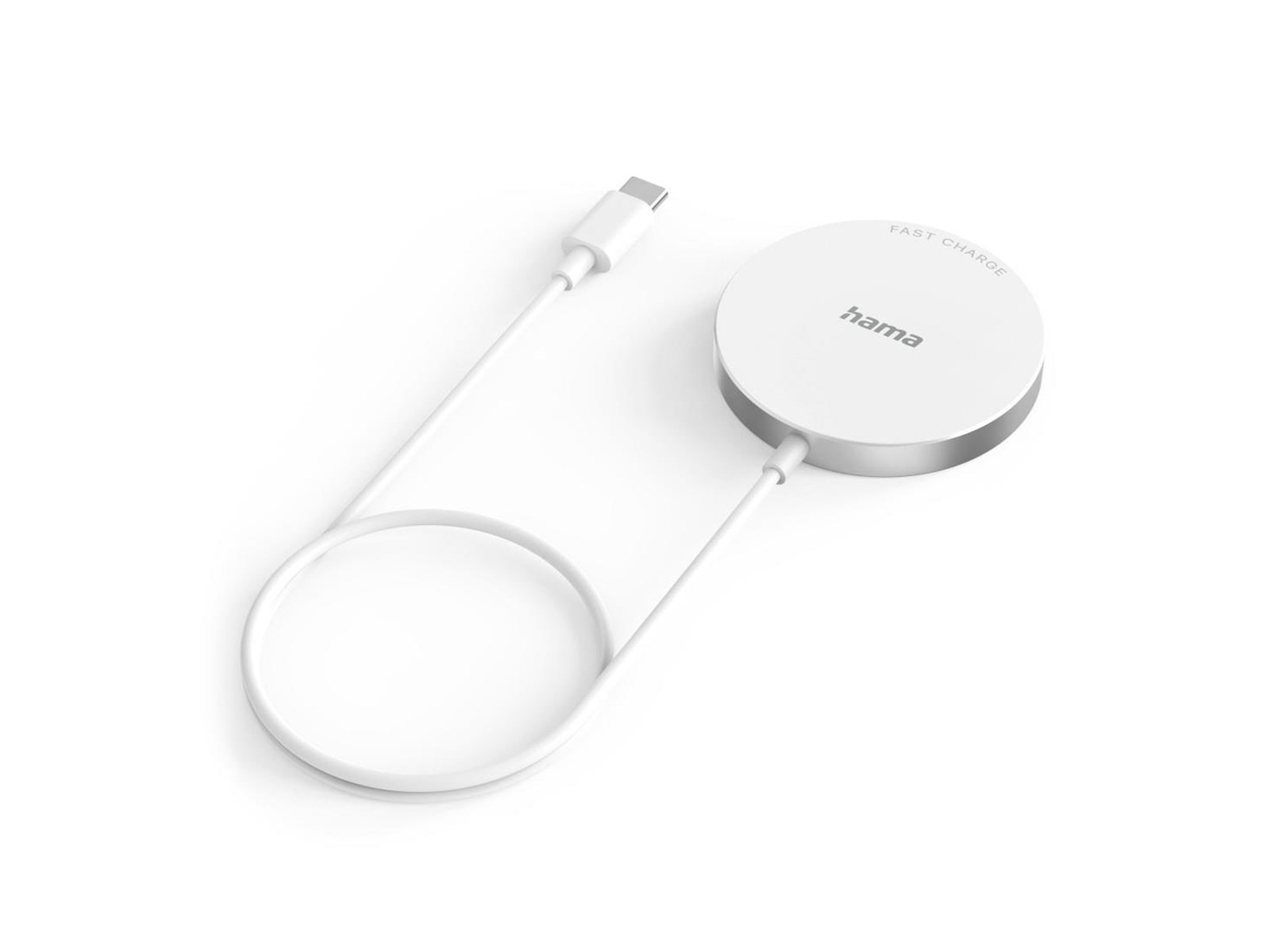 Hama MagCharge FC 15 Wireless Charger 15W White | Billig