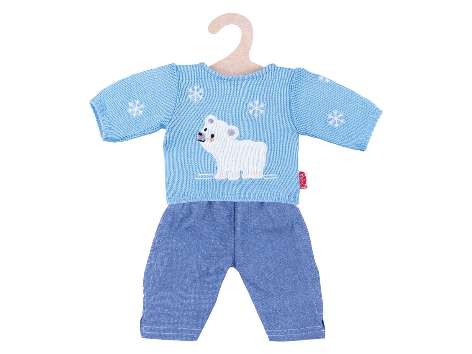 Heless Dolls Jeans with Polar Bear Sweater 28-35 cm | Billig
