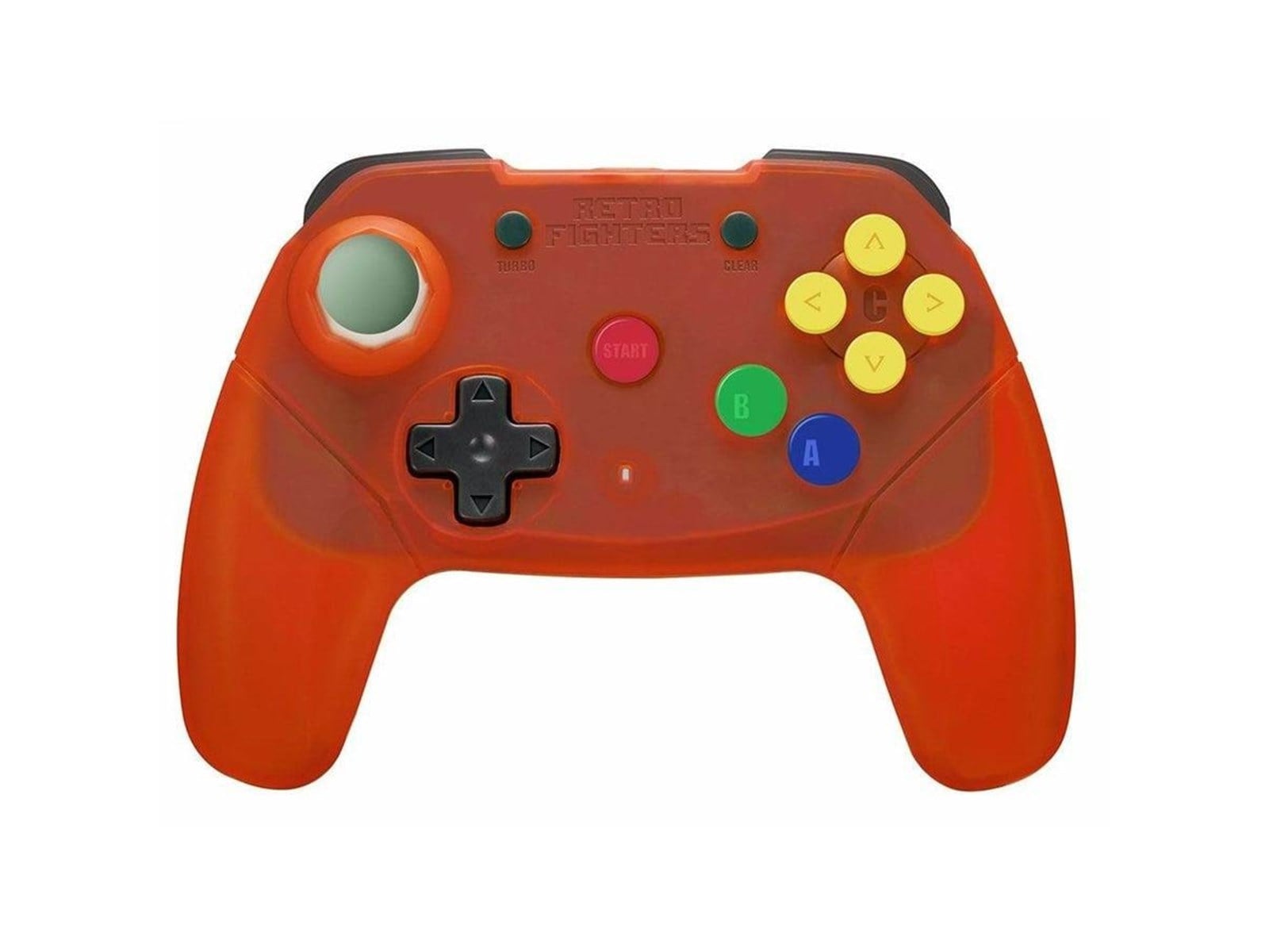 Retro Fighters Brawler64 2.4G Orange - Wireless Controller - Nintendo 64