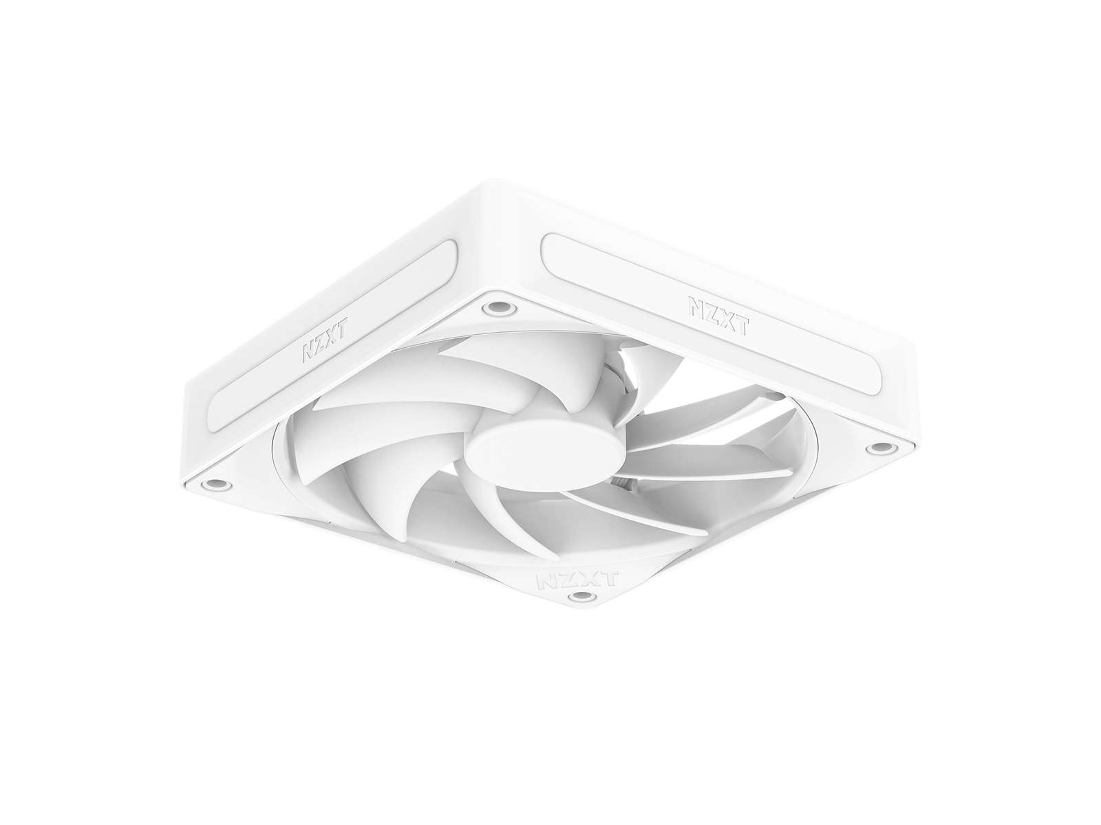 NZXT F120Q V2 Quiet Airflow - Kabinet køler - 120mm - Hvid - 25 dBA *DEMO*