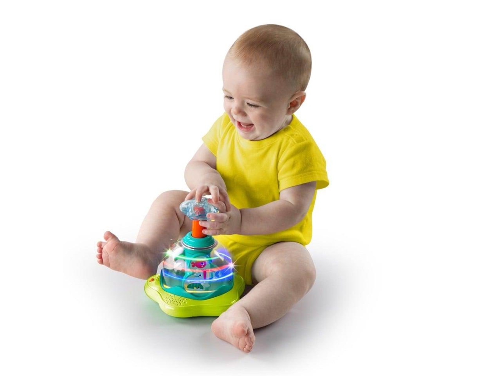 Bright Starts - Press & glow spinner | På lager | Billig