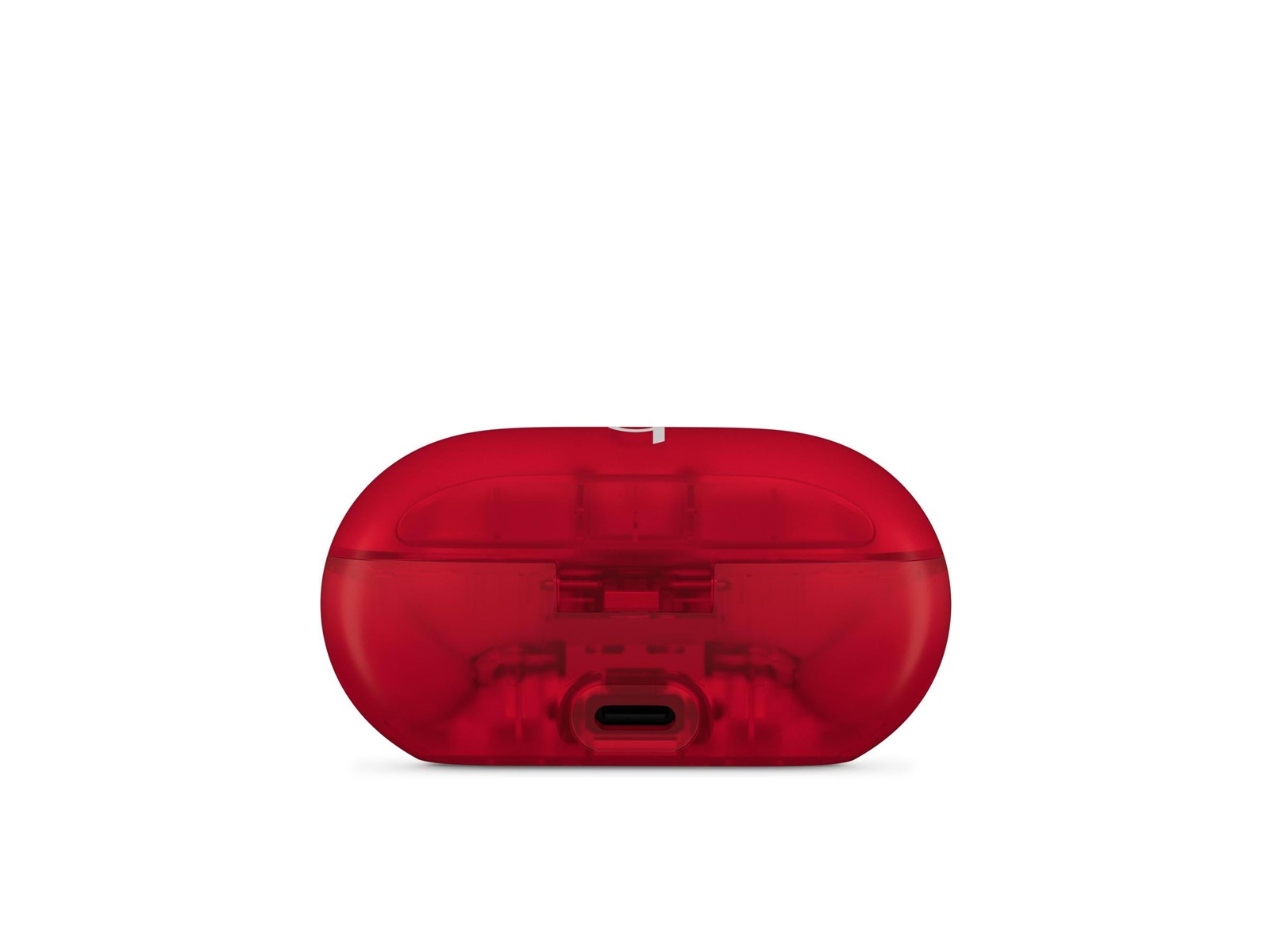 Apple Beats Solo Buds - True Wireless Earbuds - Transparent Red