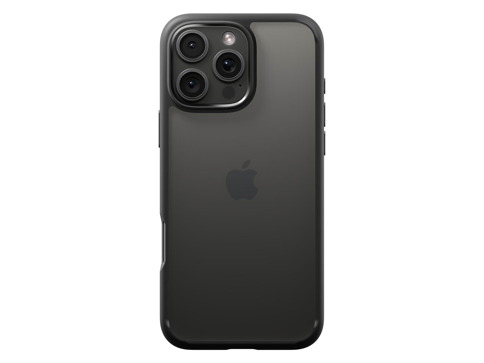 Spigen Ultra Hybrid - matte black - iPhone 16 Pro | Billig