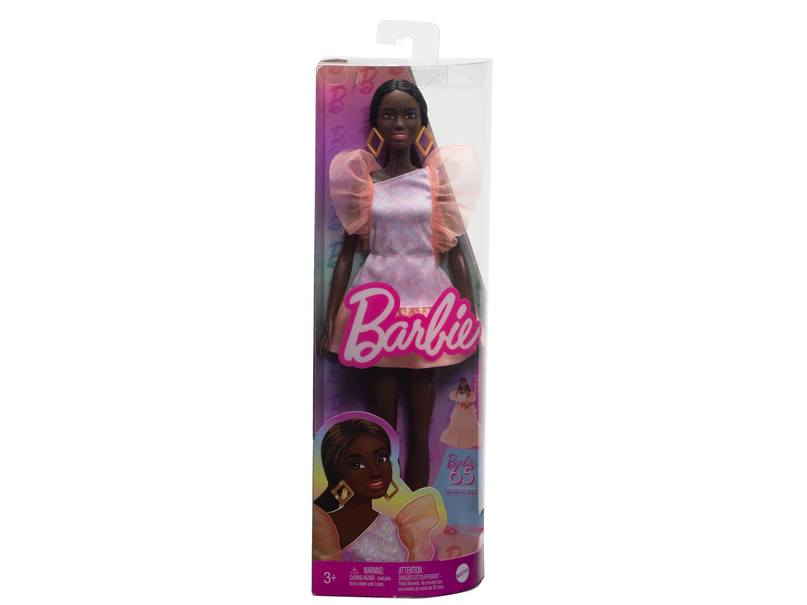 Barbie Fashionistas Peach Puffy - Pink Peach | Billig