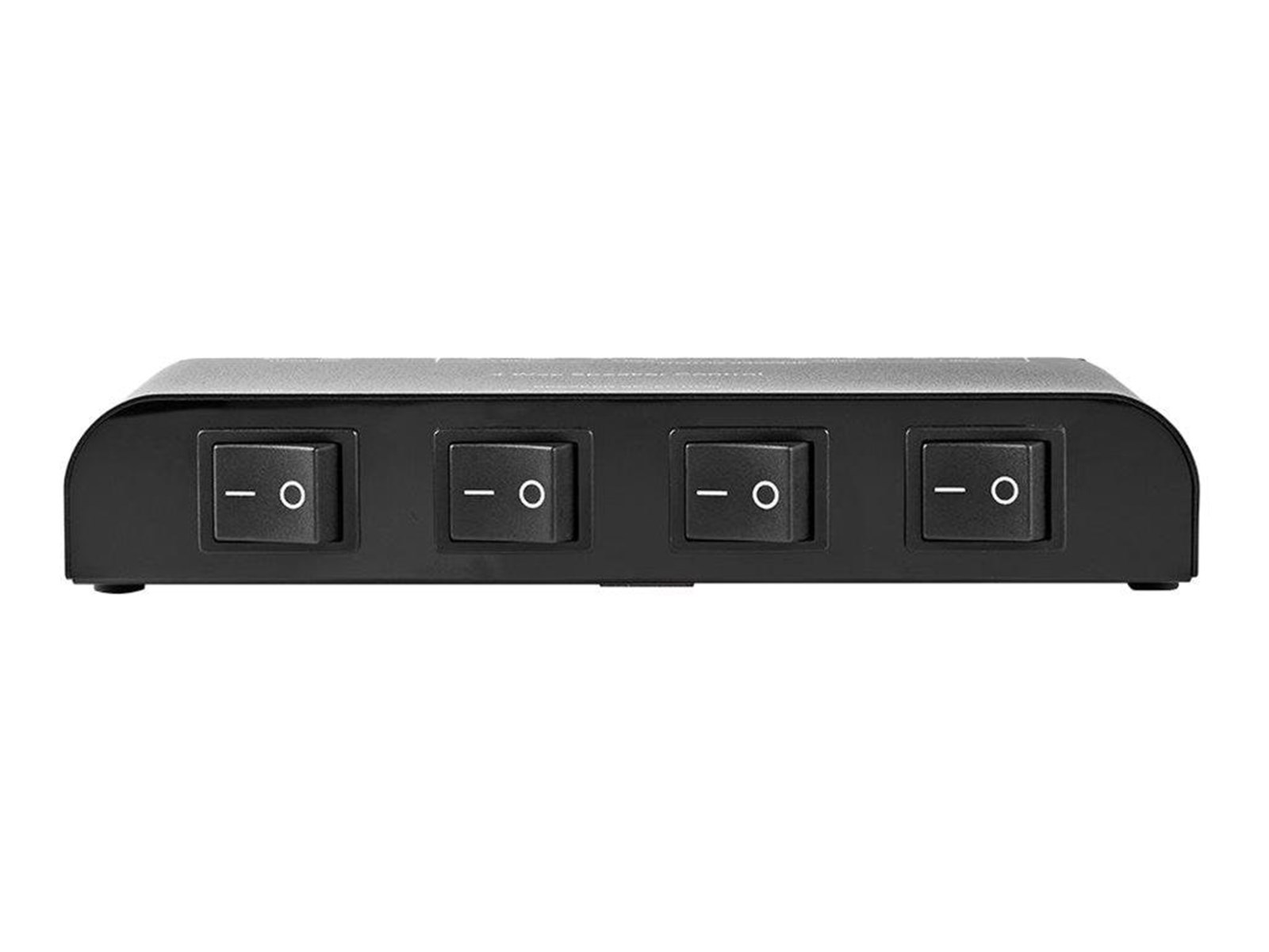 Nedis 4-Way Speaker Control Box - audio switch - 4 ports | Billig