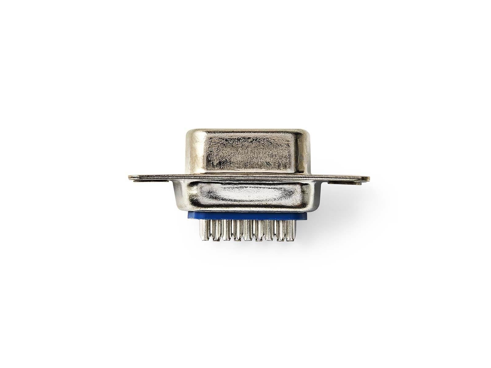 Nedis D-Sub Chassis Mount | D-SUB 9-Pin Female | Silver | Box | Billig