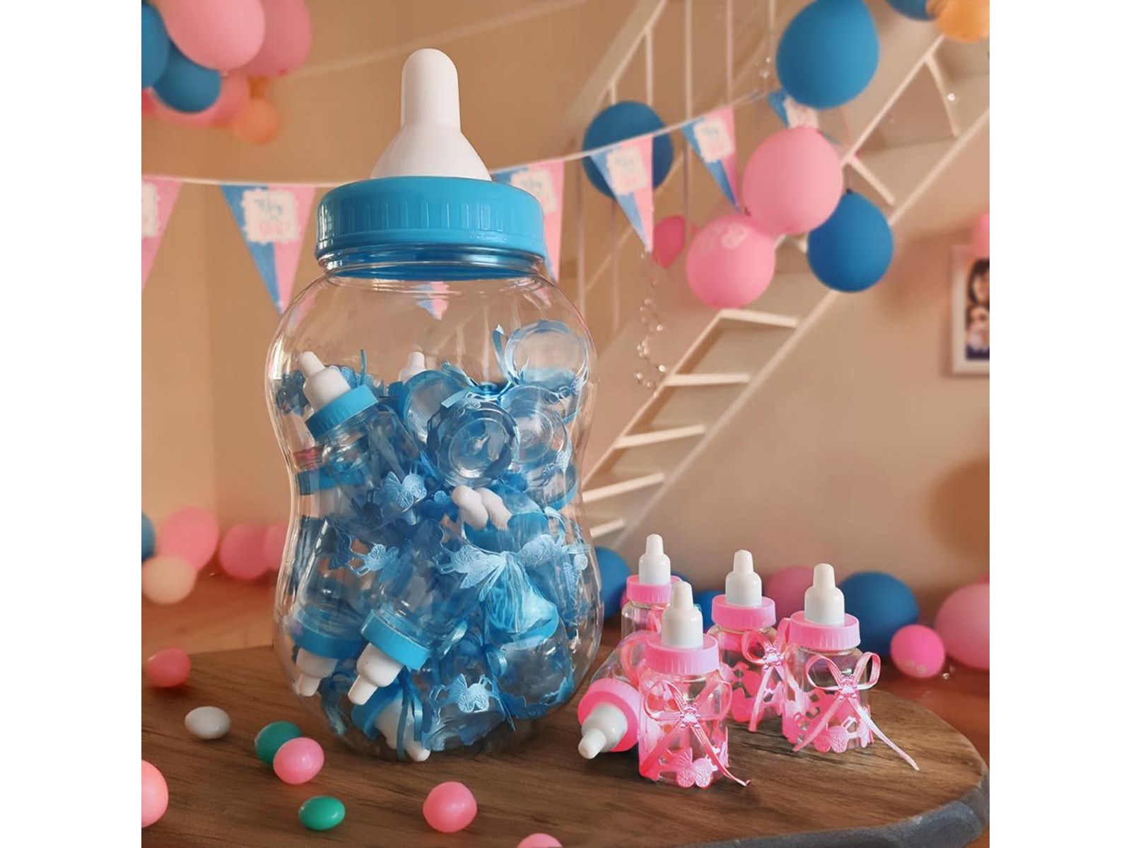 Mikamax Baby Bottle Blue - 30pcs | På lager | Billig
