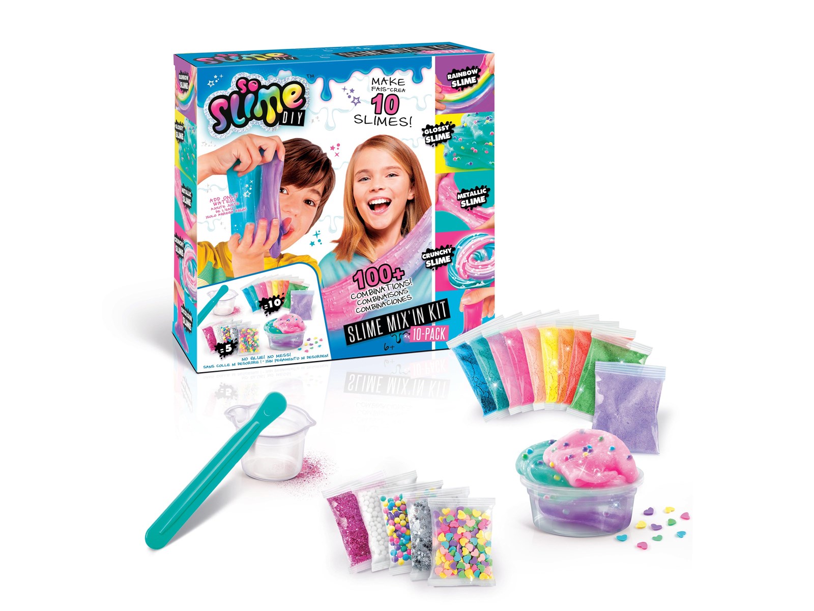 So Slime DIY Slime Mix'in Kit 10 pack | På lager | Billig