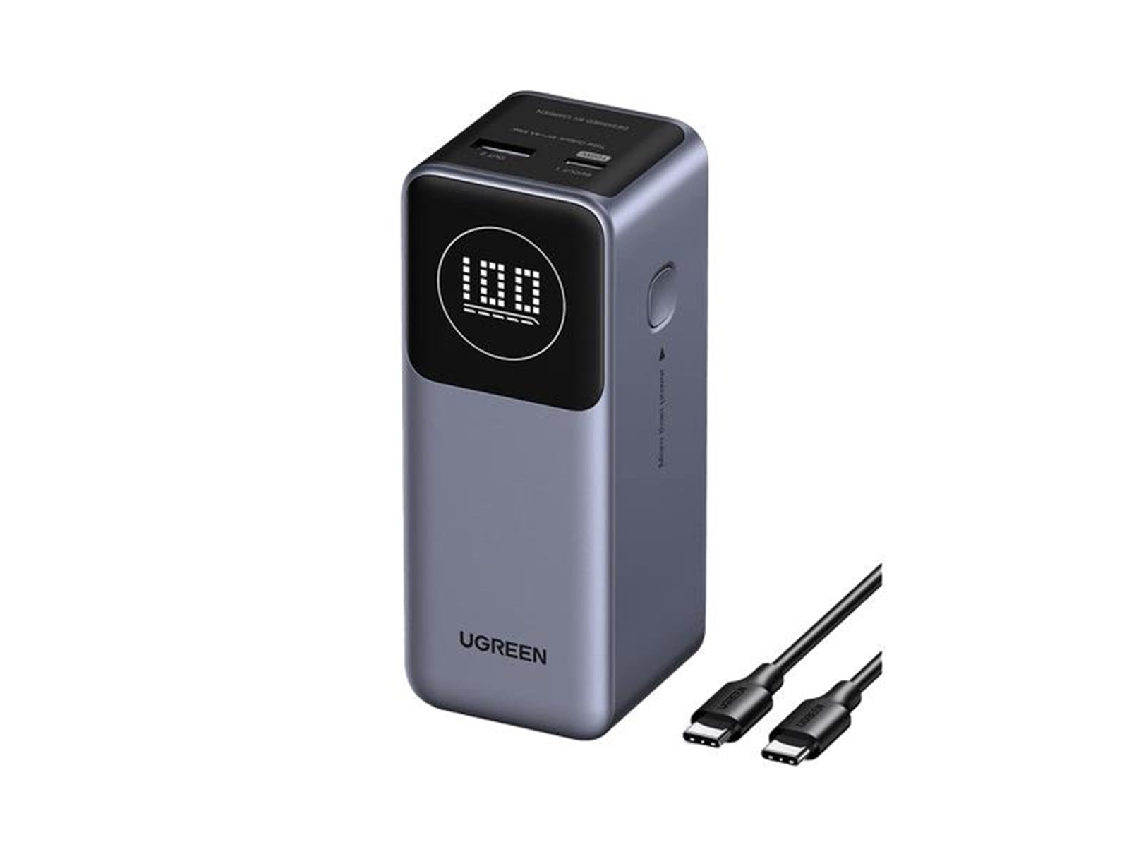 UGREEN 100w Fast Charging Power Bank - 12000 mAh | På lager | Billig