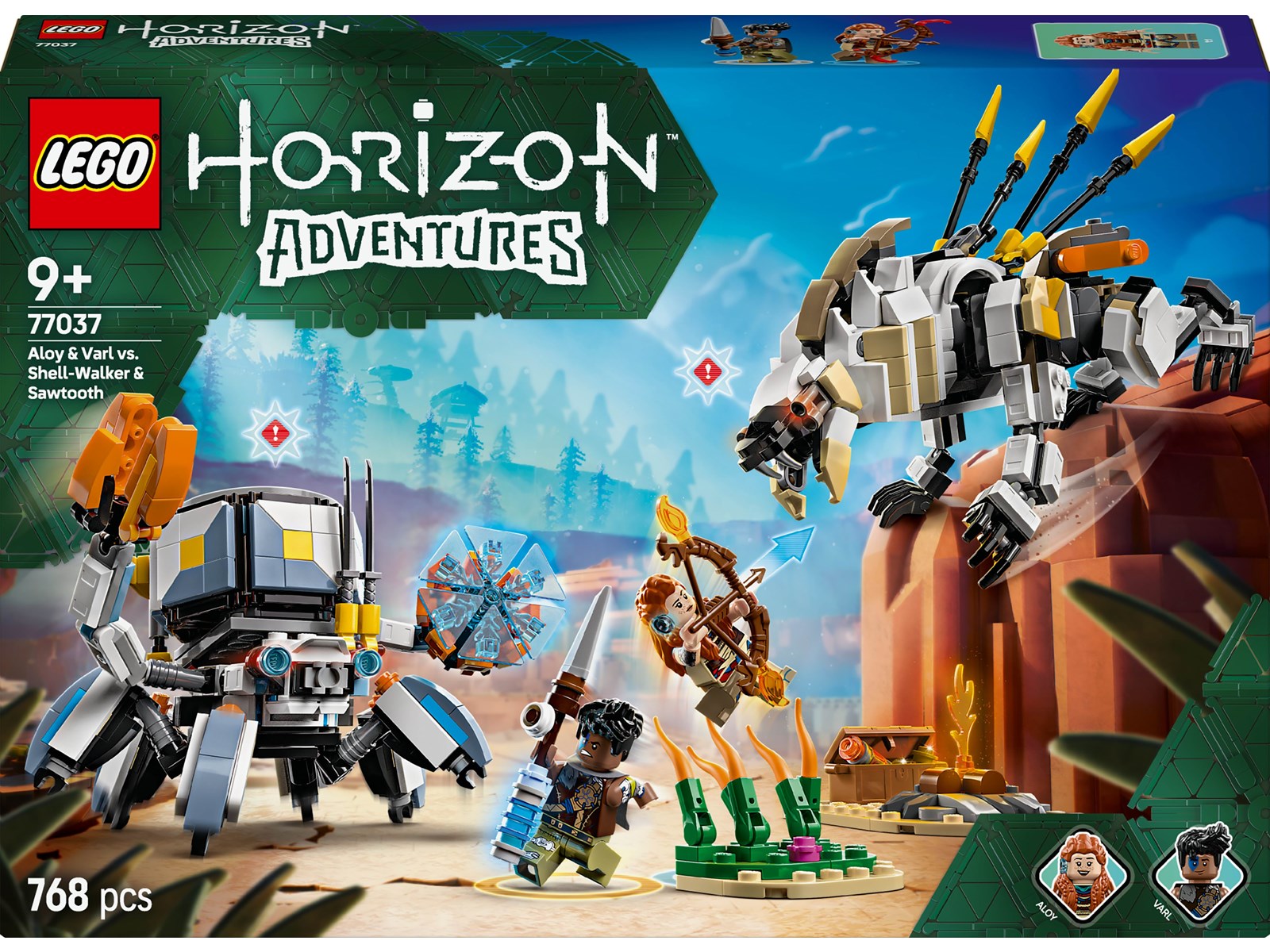 LEGO 77037 Aloy og Varl mod skjoldgænger og savtand | På lager