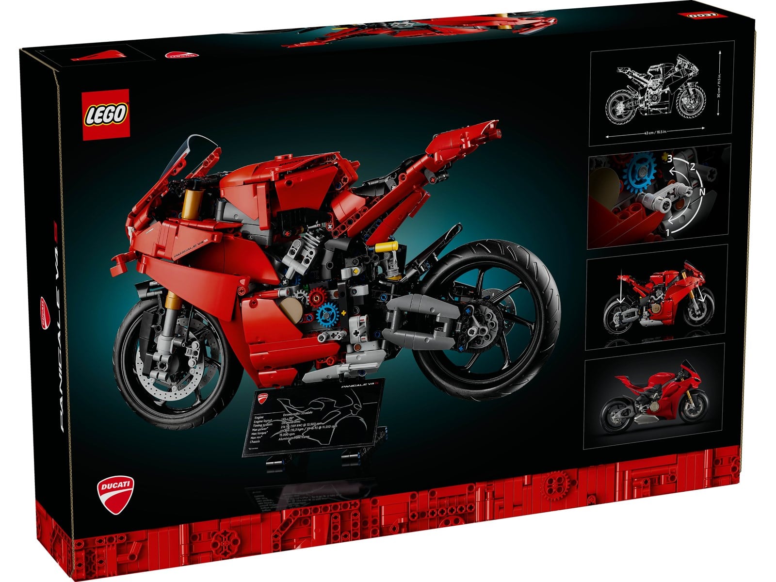 LEGO Technic 42202 Ducati Panigale V4 S-motorcykel | På lager | Billig
