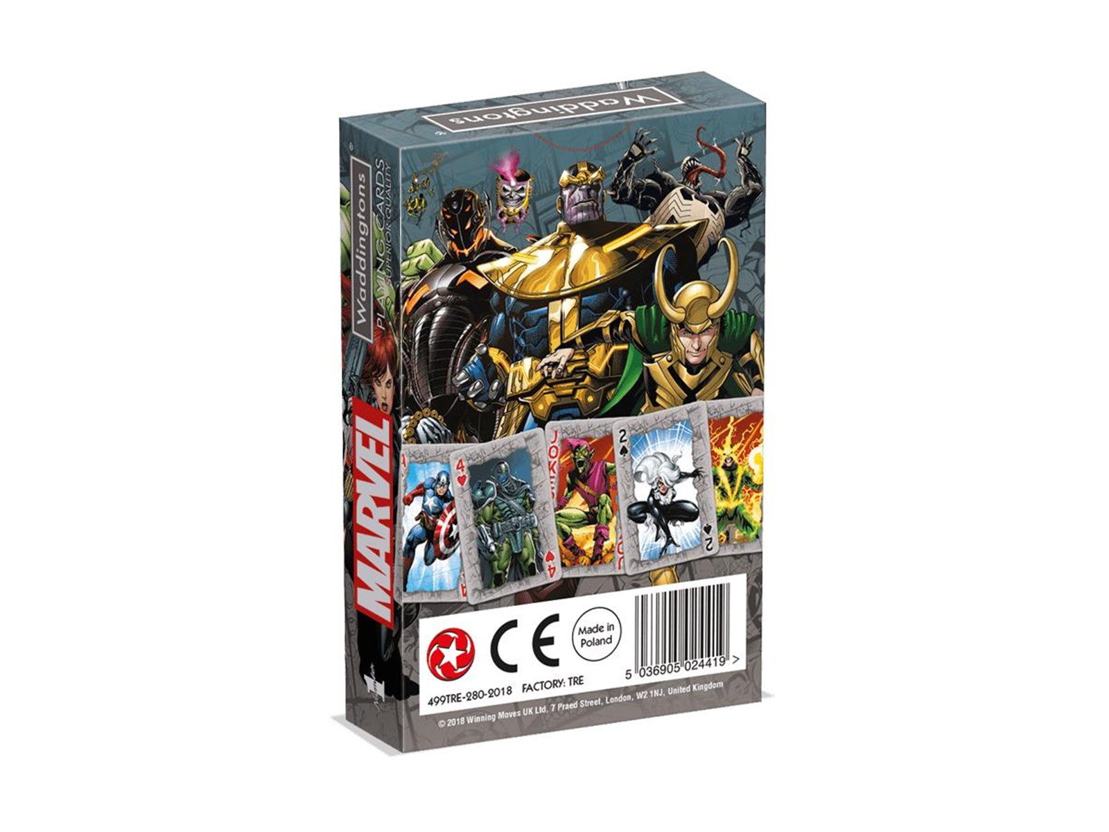 Winning Moves Marvel Universe - Playing Cards | Billig