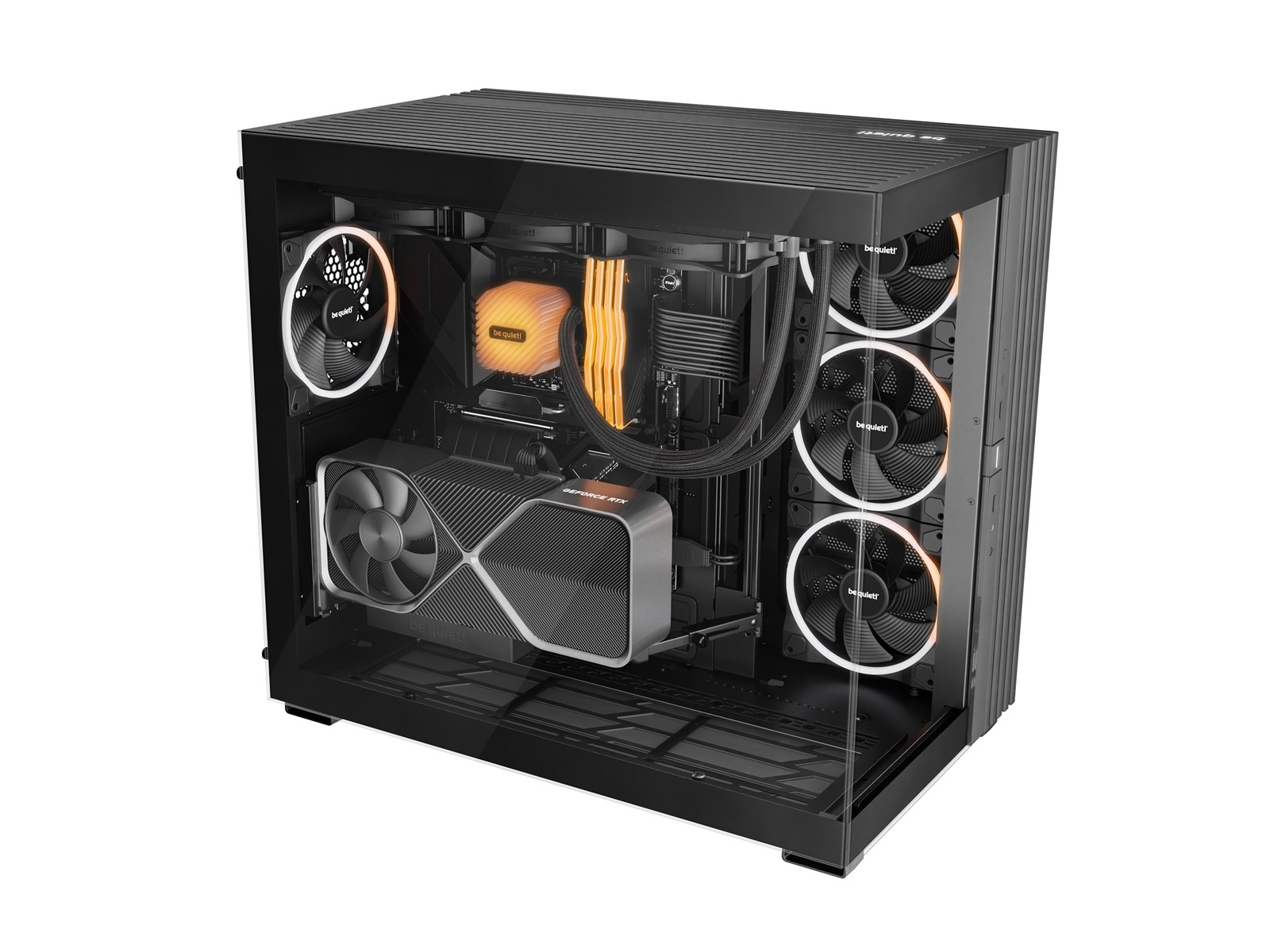be quiet! LIGHT BASE 900 DX Black - Kabinet - Miditower - Sort