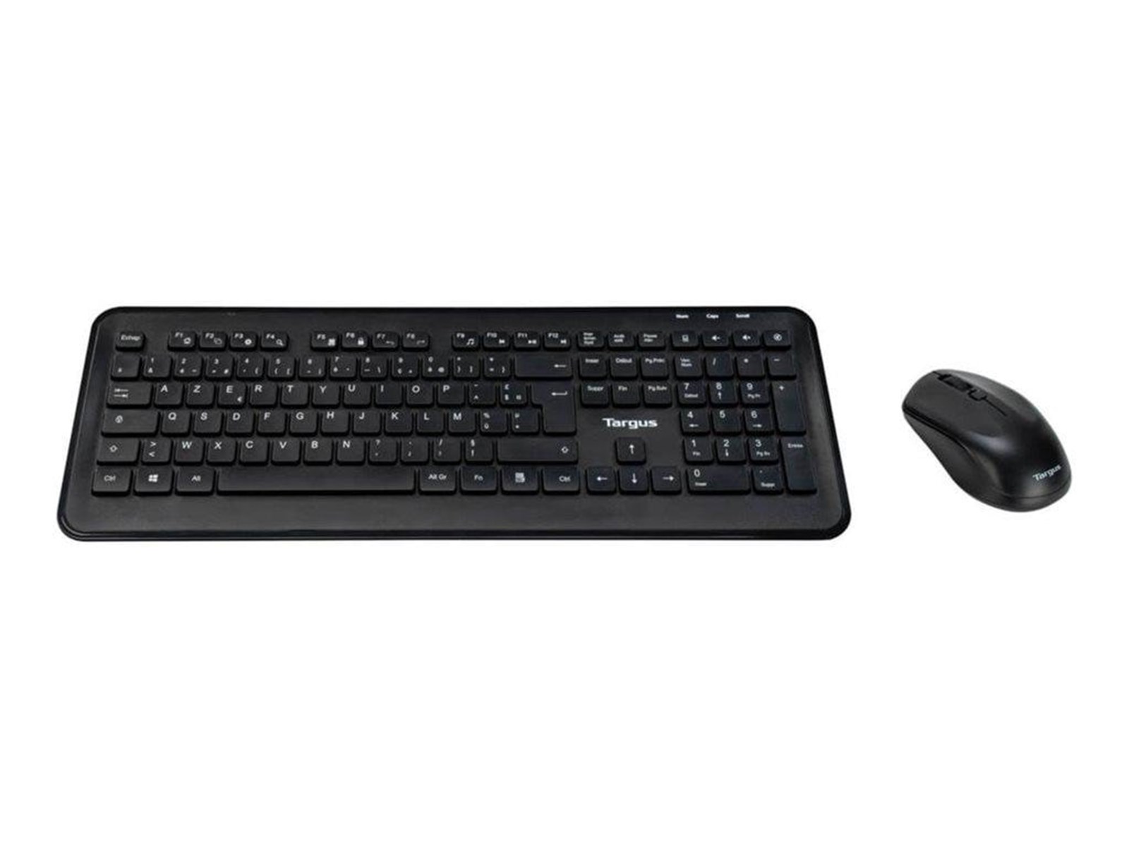Targus - keyboard and mouse set - combo full size - AZERTY - French ...