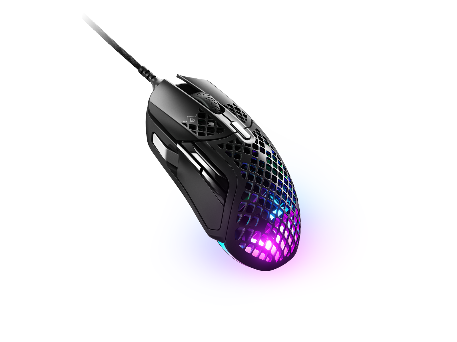 SteelSeries Aerox 5 Wired - Gaming Mus - Optisk - 9 knapper - Sort med ...