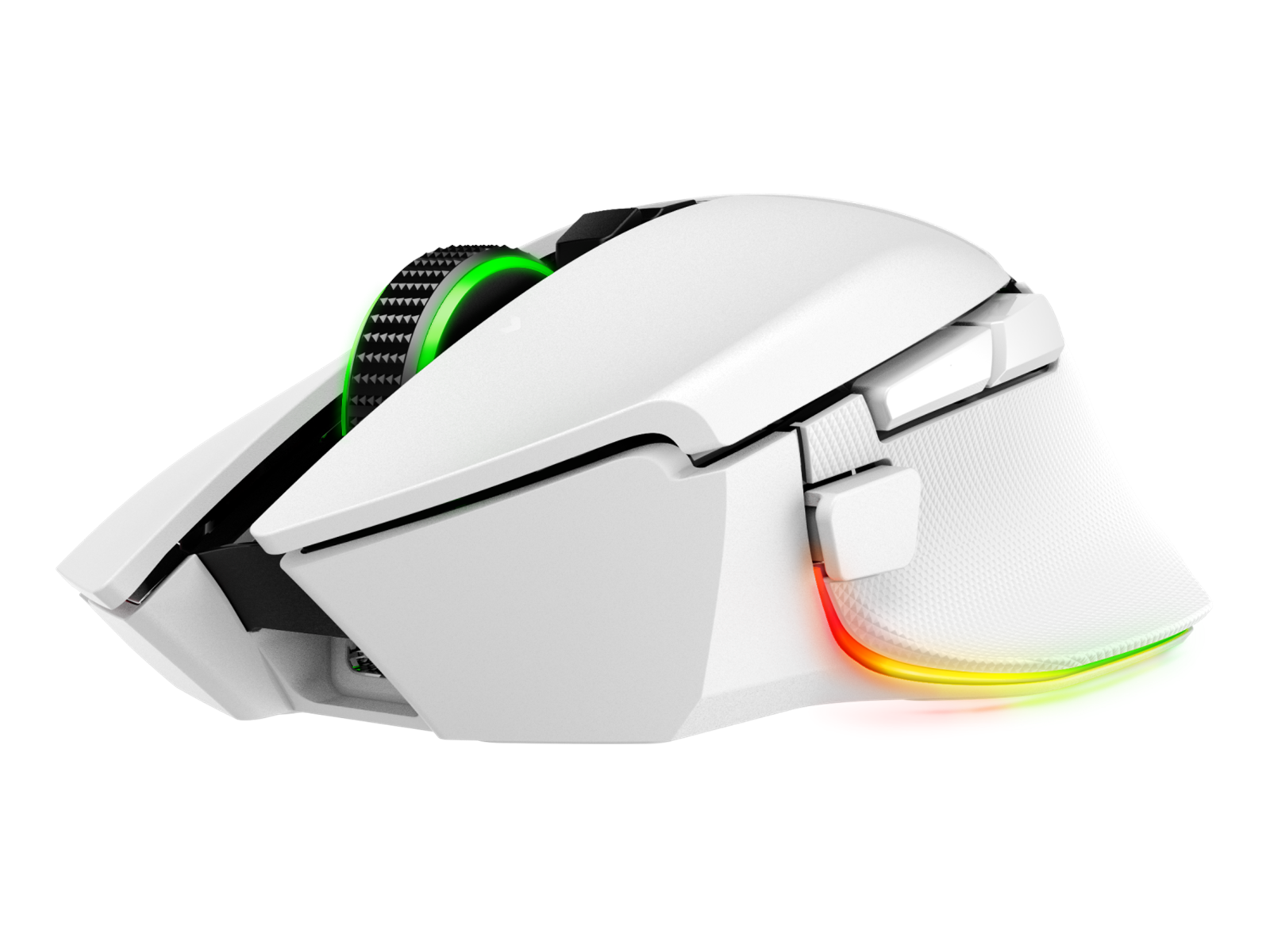 Razer Basilisk V3 Pro 35K - Gaming Mus - Optisk - 11 knapper - Hvid med ...