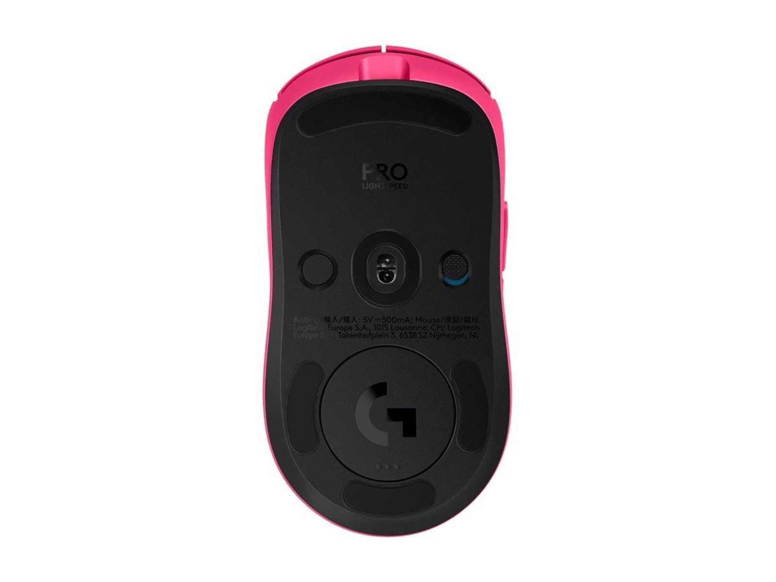 Logitech G PRO 2 LIGHTSPEED - Gaming Mus - Optisk - 8 knapper - Pink