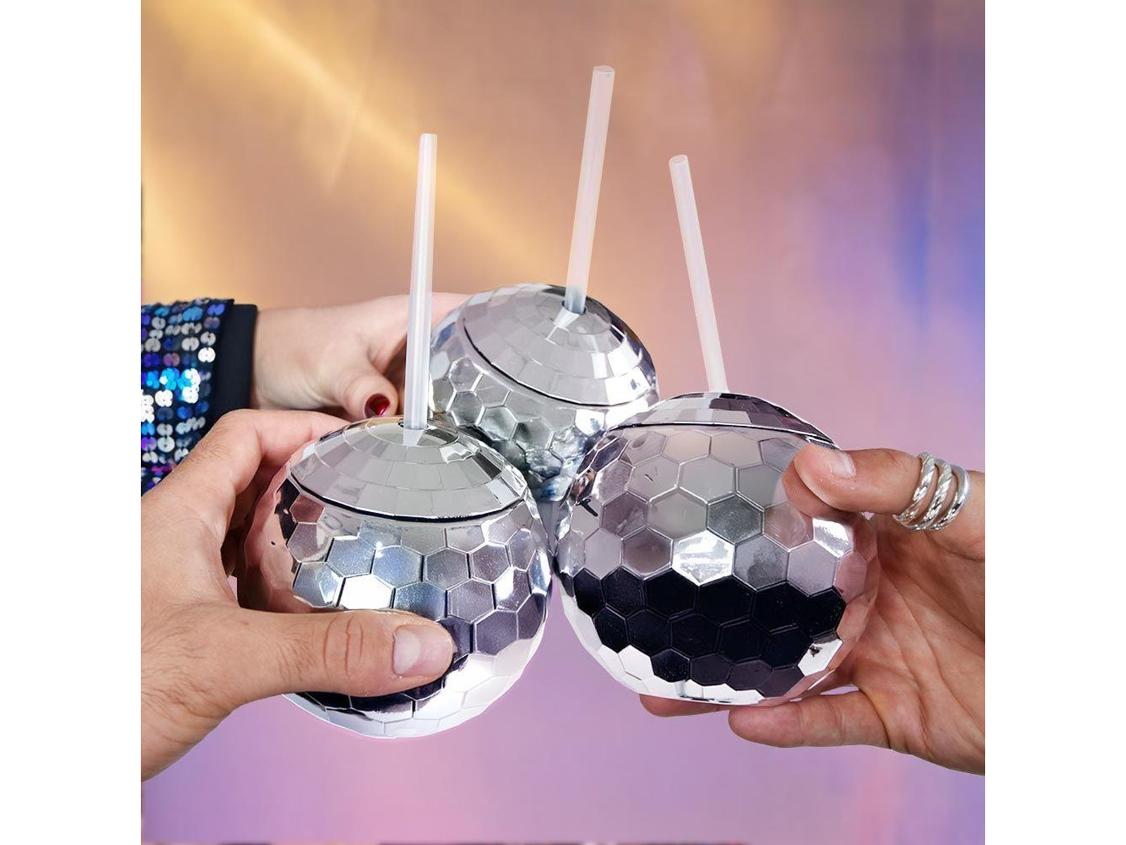 Mikamax Disco Ball Cups - Set of 3 | På lager | Billig