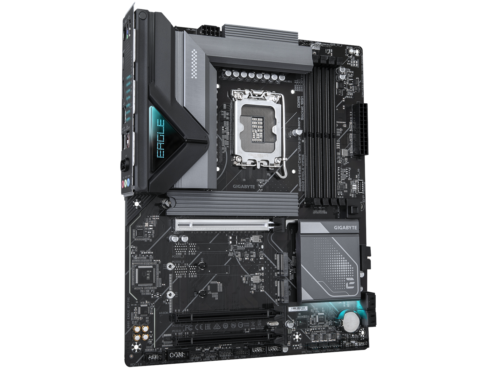 GIGABYTE B860 EAGLE WIFI6E Bundkort - Intel B860 - Intel LGA1851 socket ...