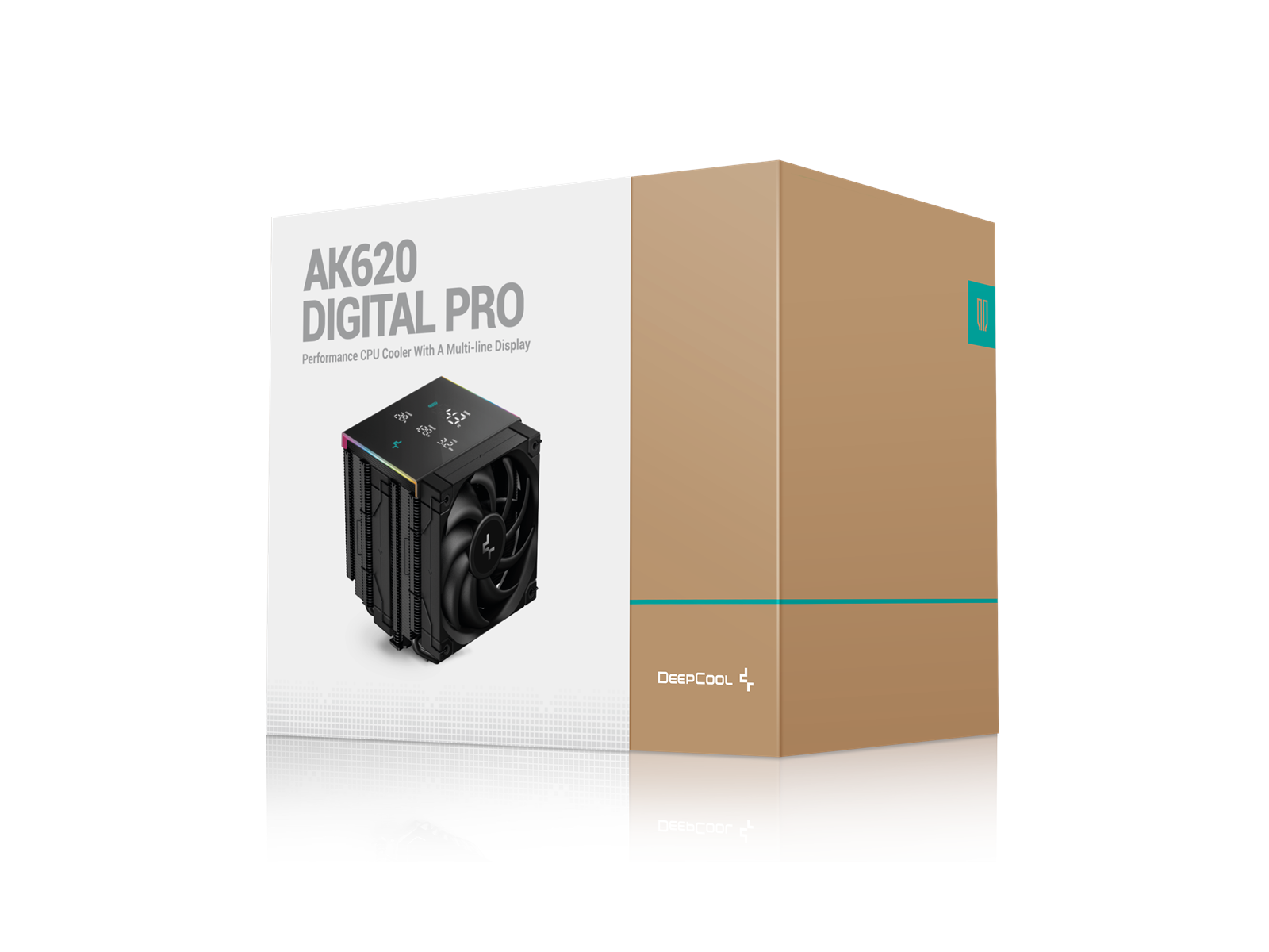 DeepCool AK620 DIGITAL PRO - Black - CPU Luftkøler - 50 dBA eller højere