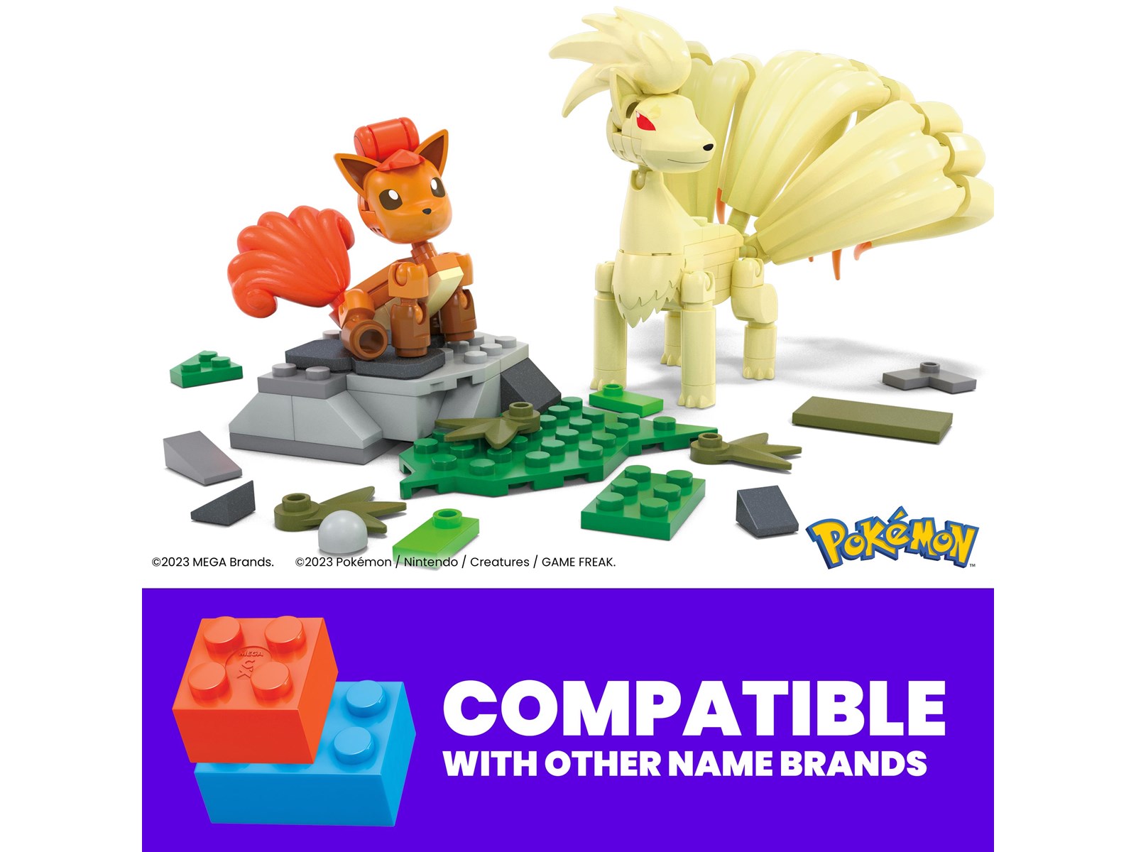 MEGA Pokémon Vulpix Evolution Set | Billig