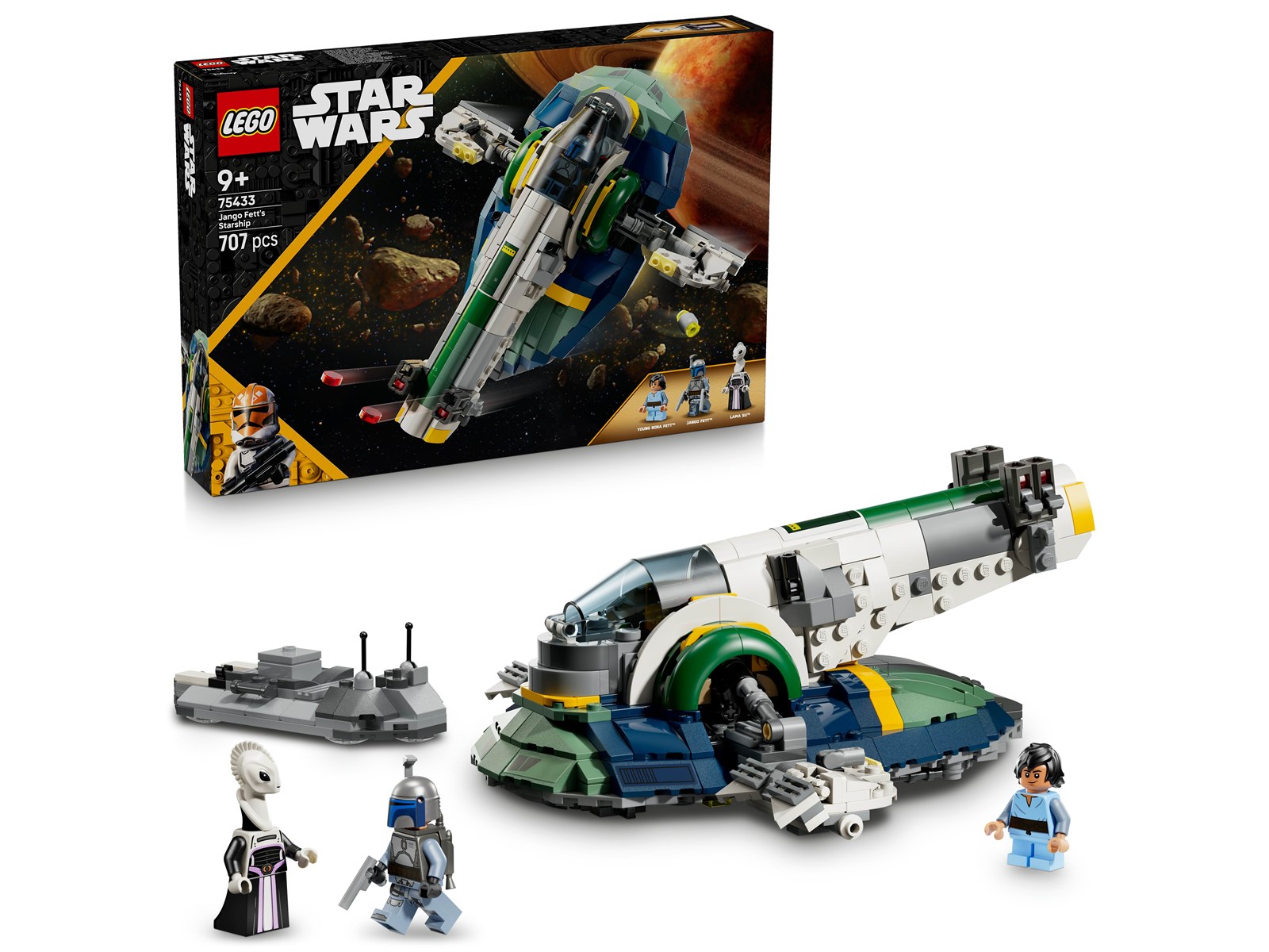 LEGO Star Wars 75433 Jango Fetts rumskib | På lager | Billig