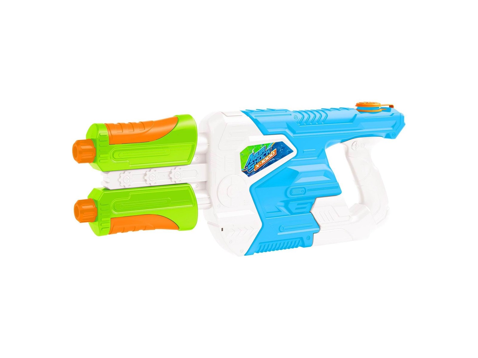 Splash Water Gun with Double Barrel Twice 1700ml | Billig