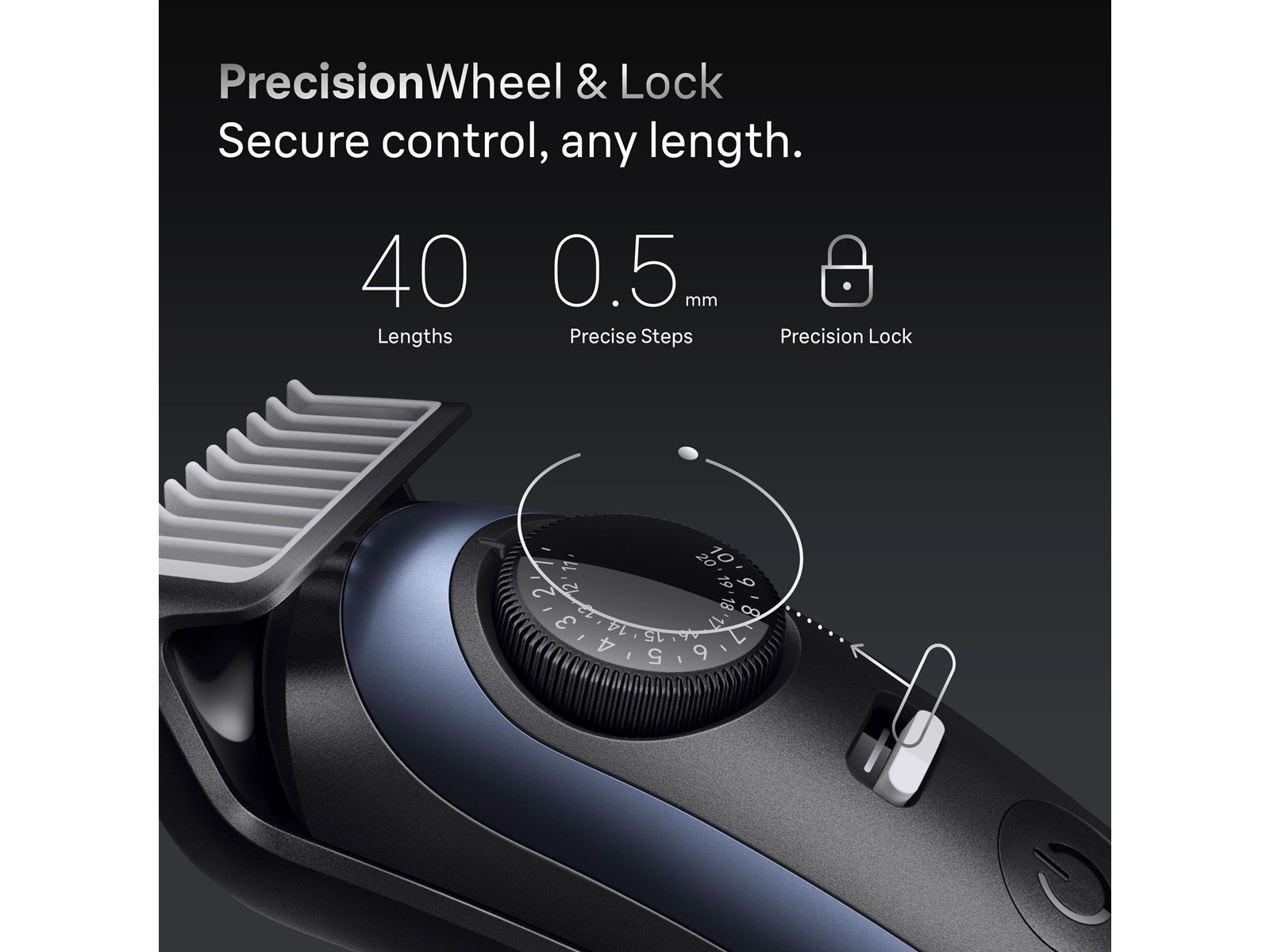 Braun Skægtrimmer Styler BT 7520 - Black / Deep Blue | På lager