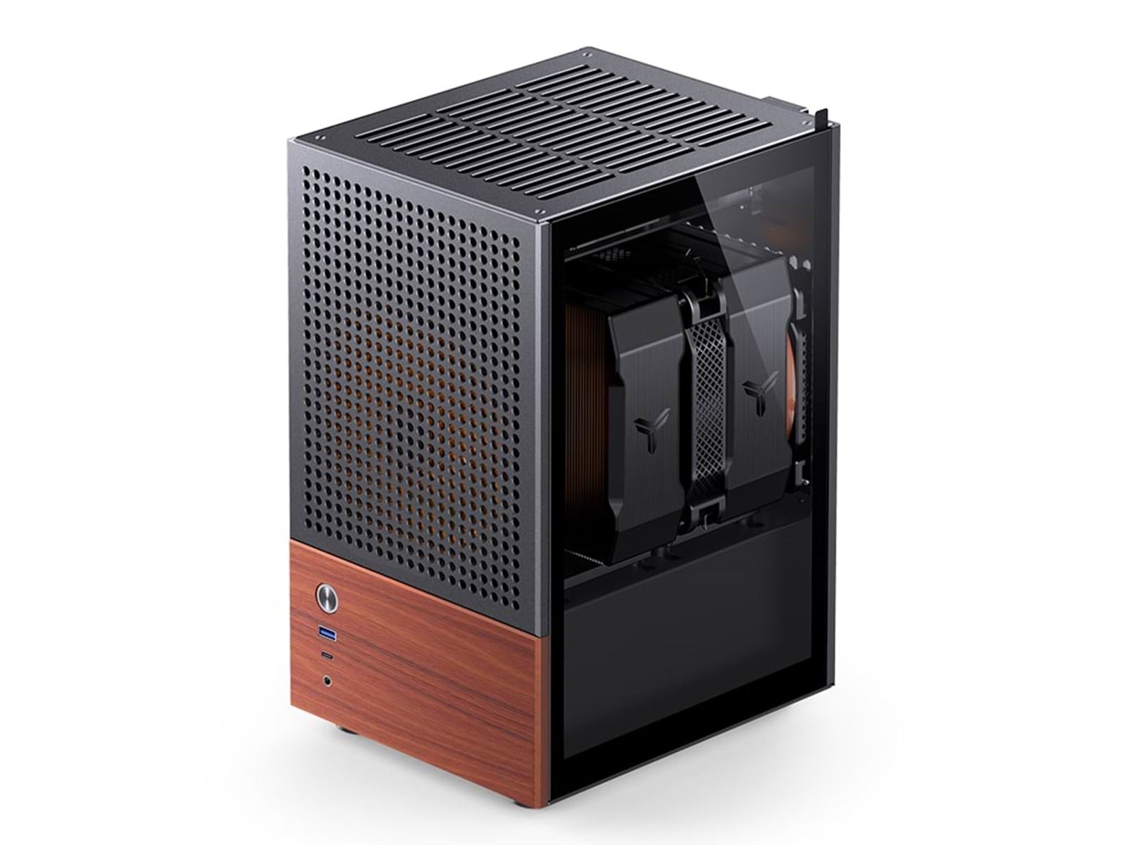 Jonsbo T6 Mini-Tower - Kabinet - Minitower - Sort | På lager | Billig