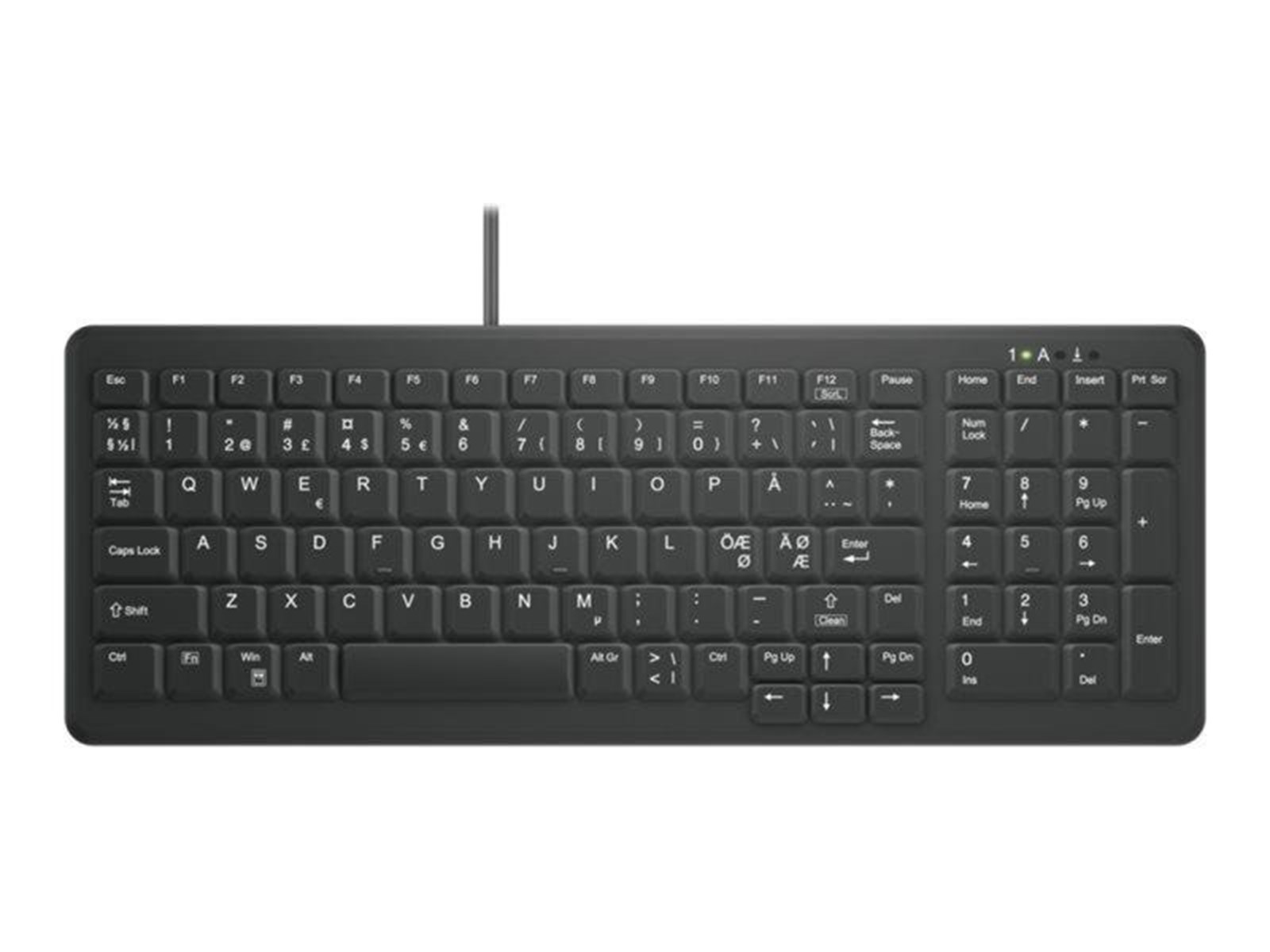 Cherry Active Key MedicalKey AK-C7000F - keyboard - sanitisable compact ...