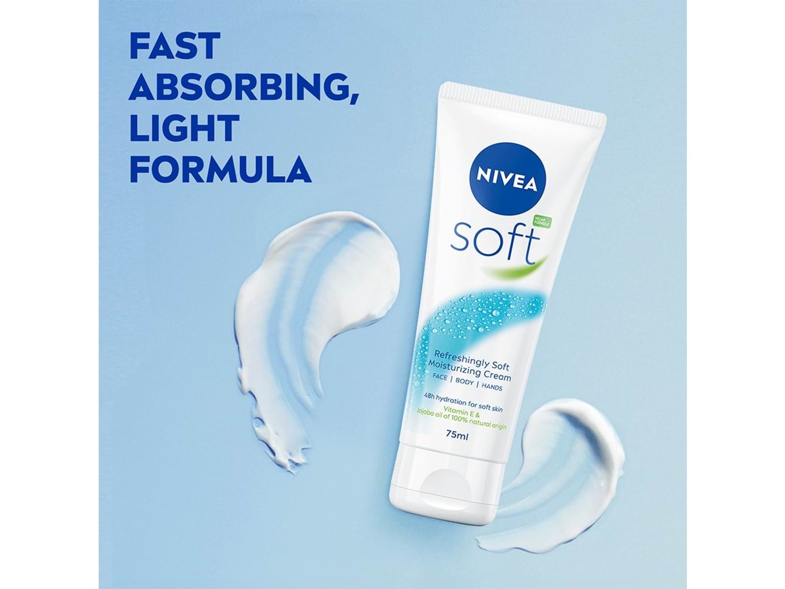 Nivea Soft Tube 75ml | På lager | Billig