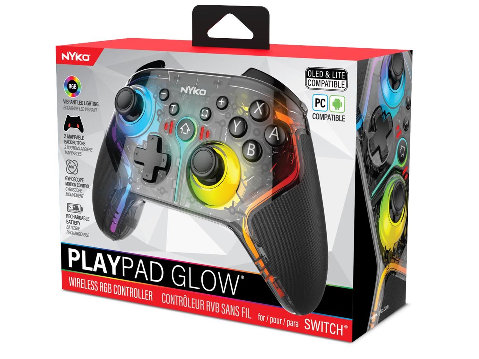 Nyko PlayPad Glow - Wireless Controller - Android | Billig