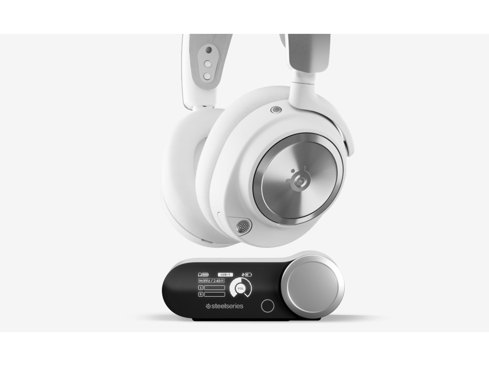 SteelSeries Arctis Nova Pro Wireless P - Gaming headset - PS & PC - Hvid