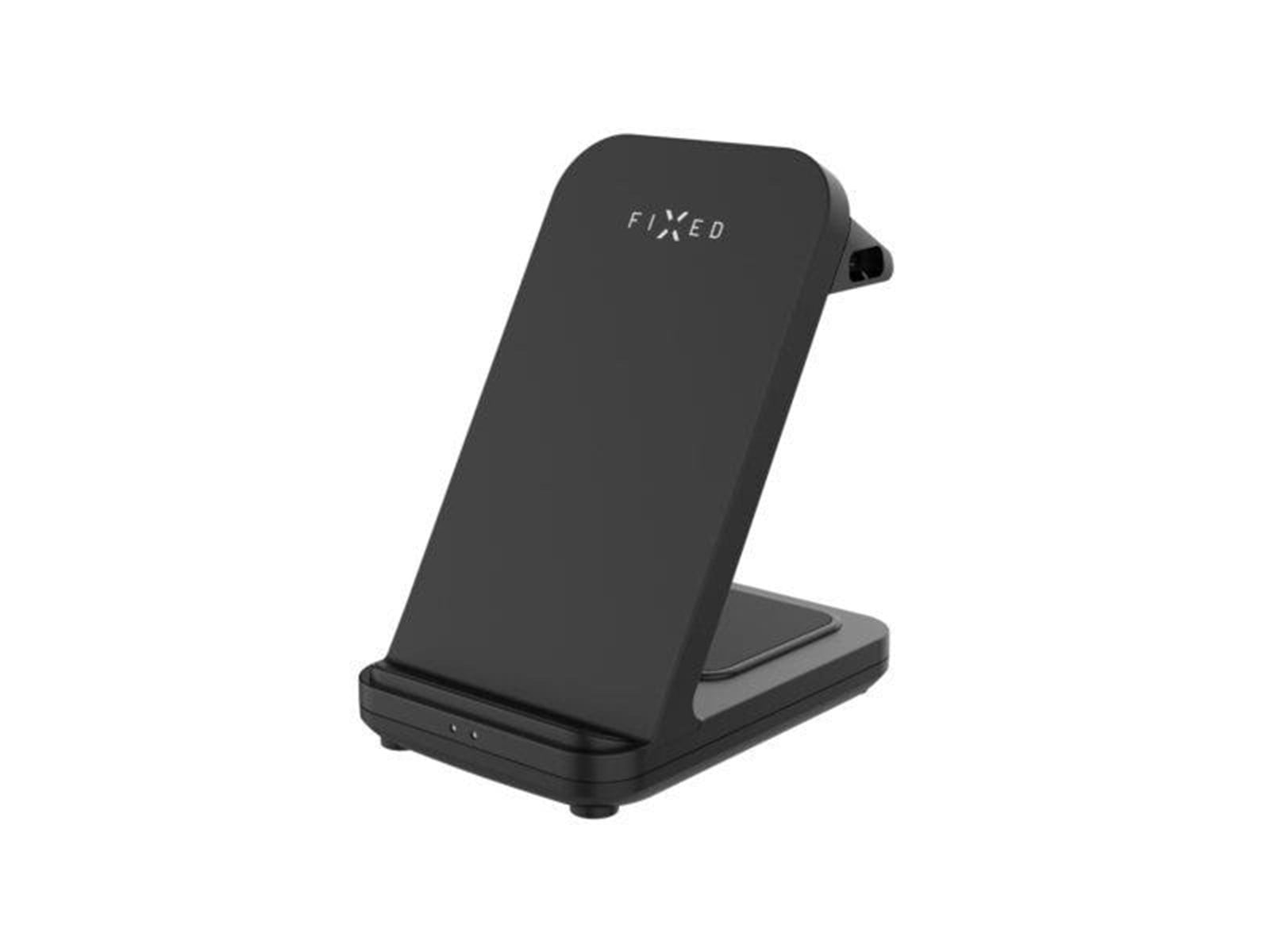 FIXED 3in1 Wireless Charging station designed for Garmin Watch Black