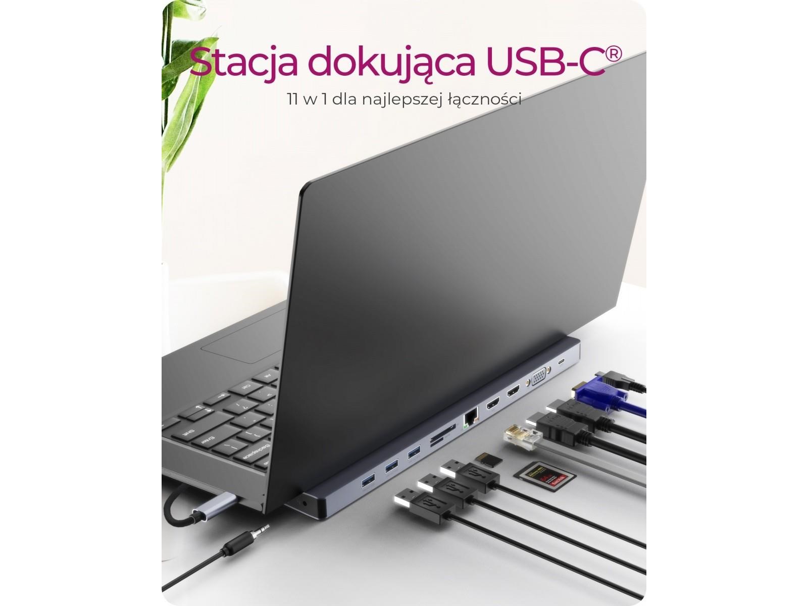 ICY BOX Notebook Dock 11-in-1 | Billig