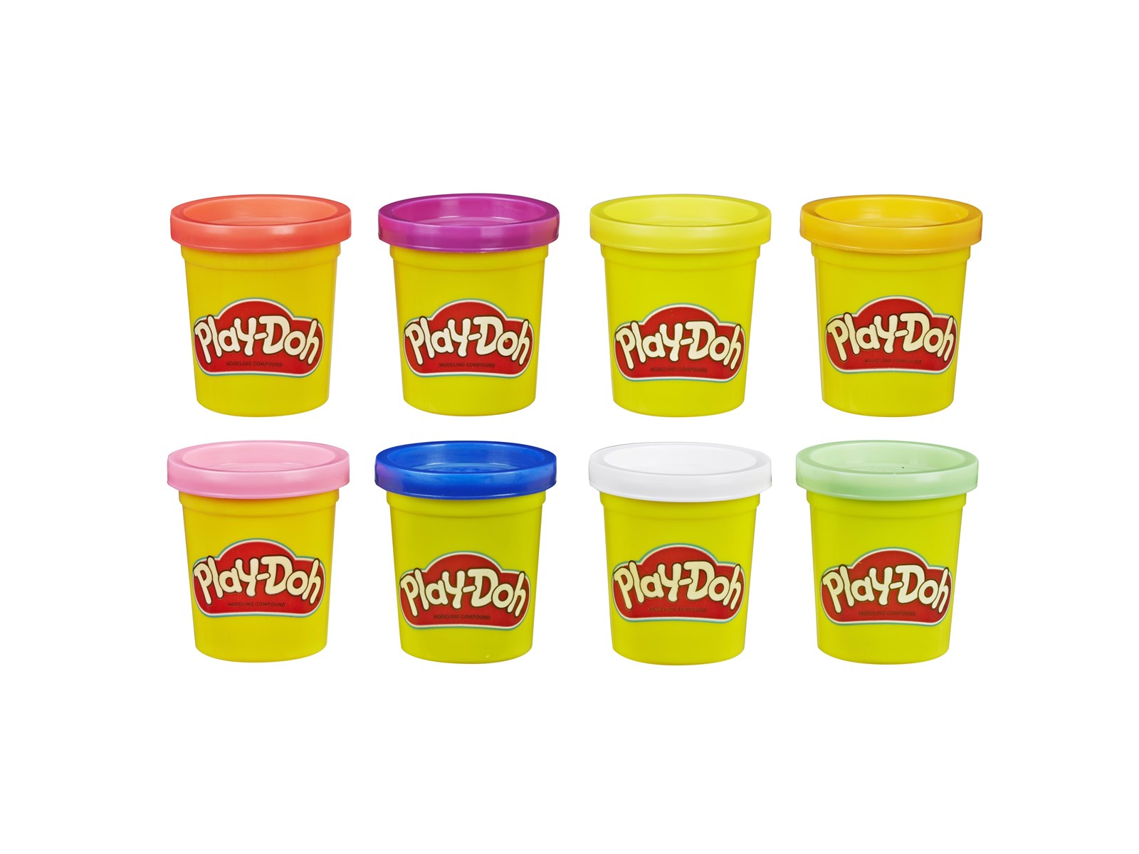 Hasbro Play-Doh 8 Pack Rainbow | Billig