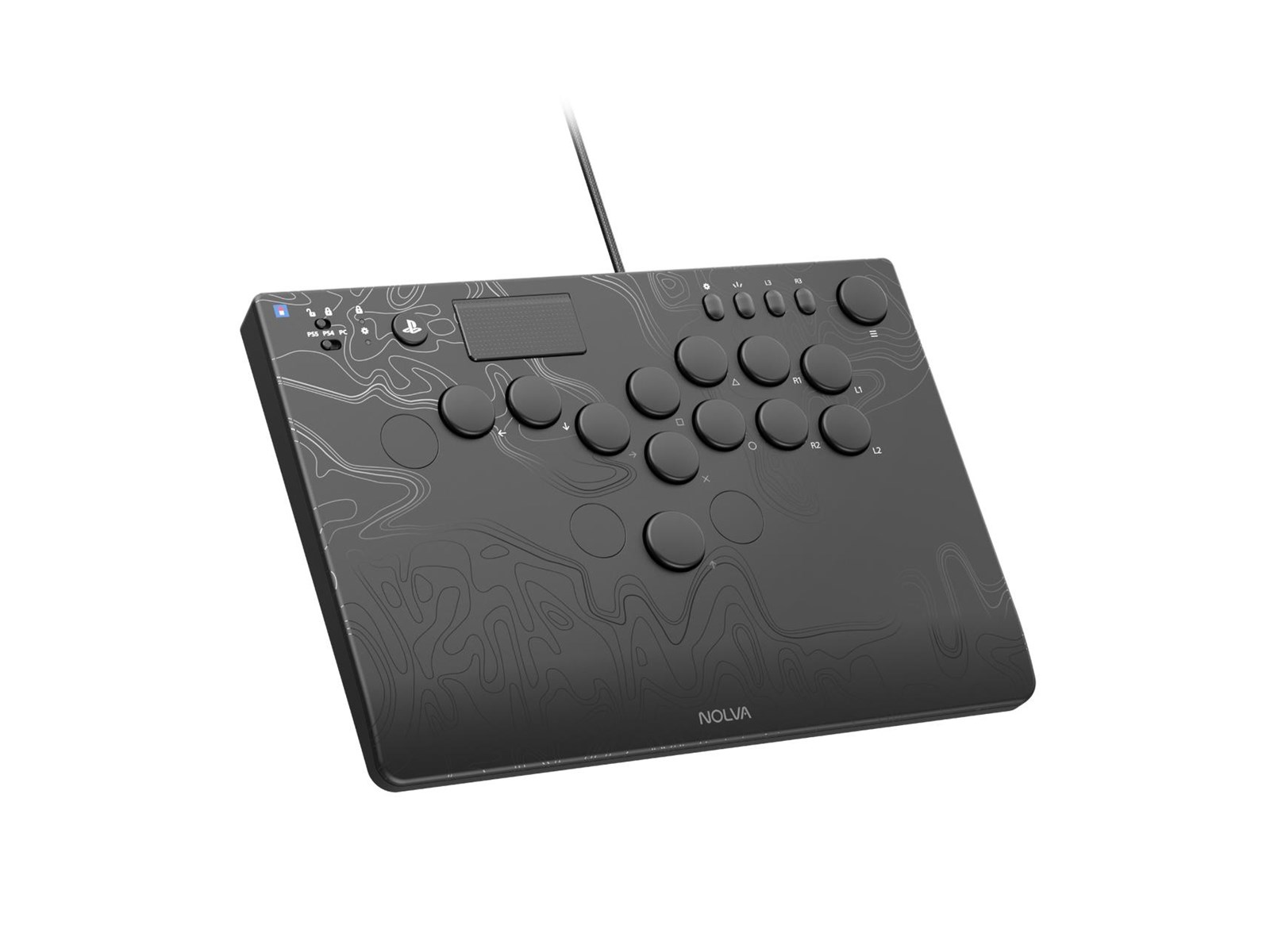 HORI NOLVA Mechanical All-Button Arcade Controller for PC & PS5 - Wired ...
