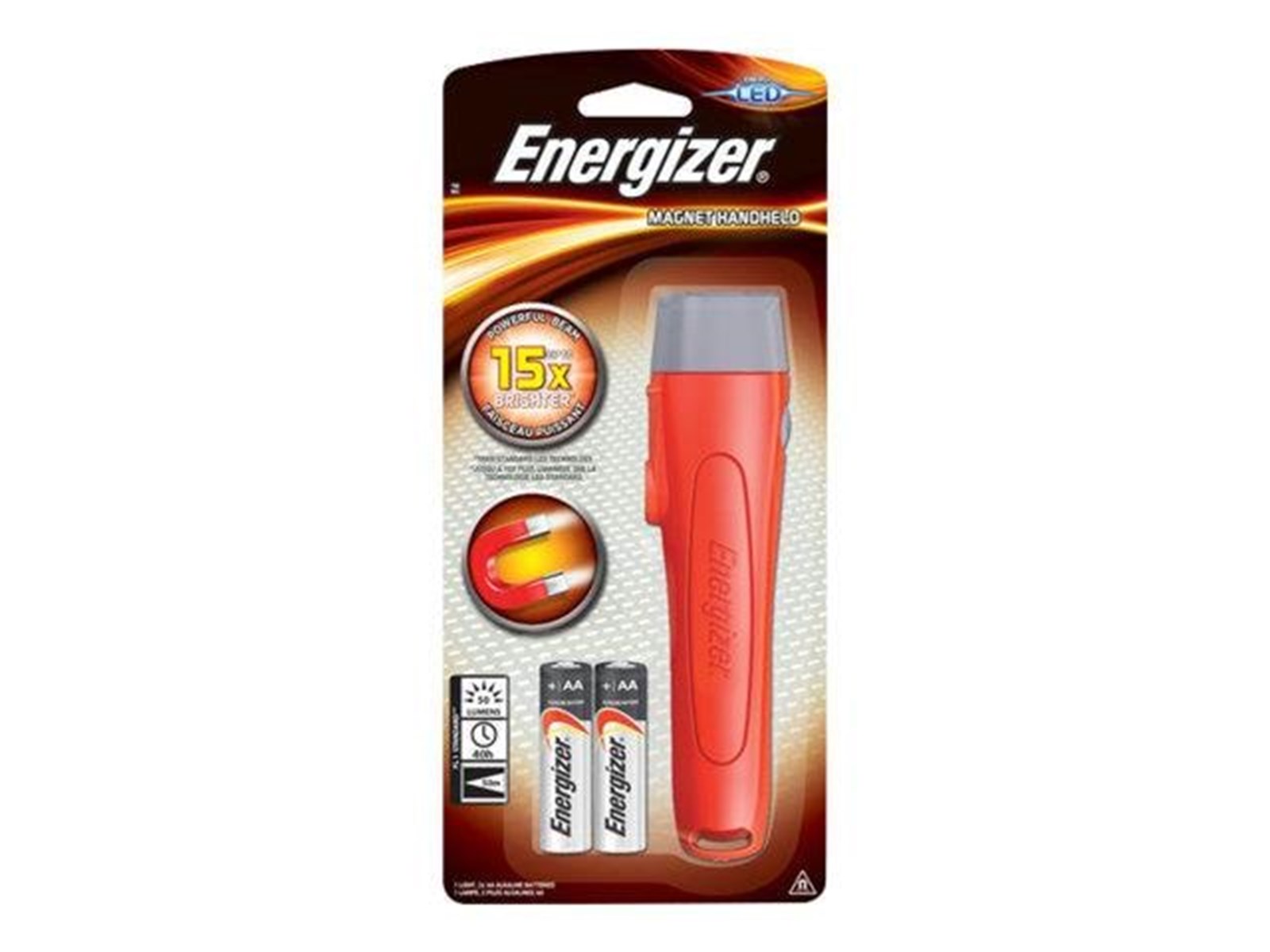Energizer Magnet - flashlight - LED Lommelygte, LED | På lager