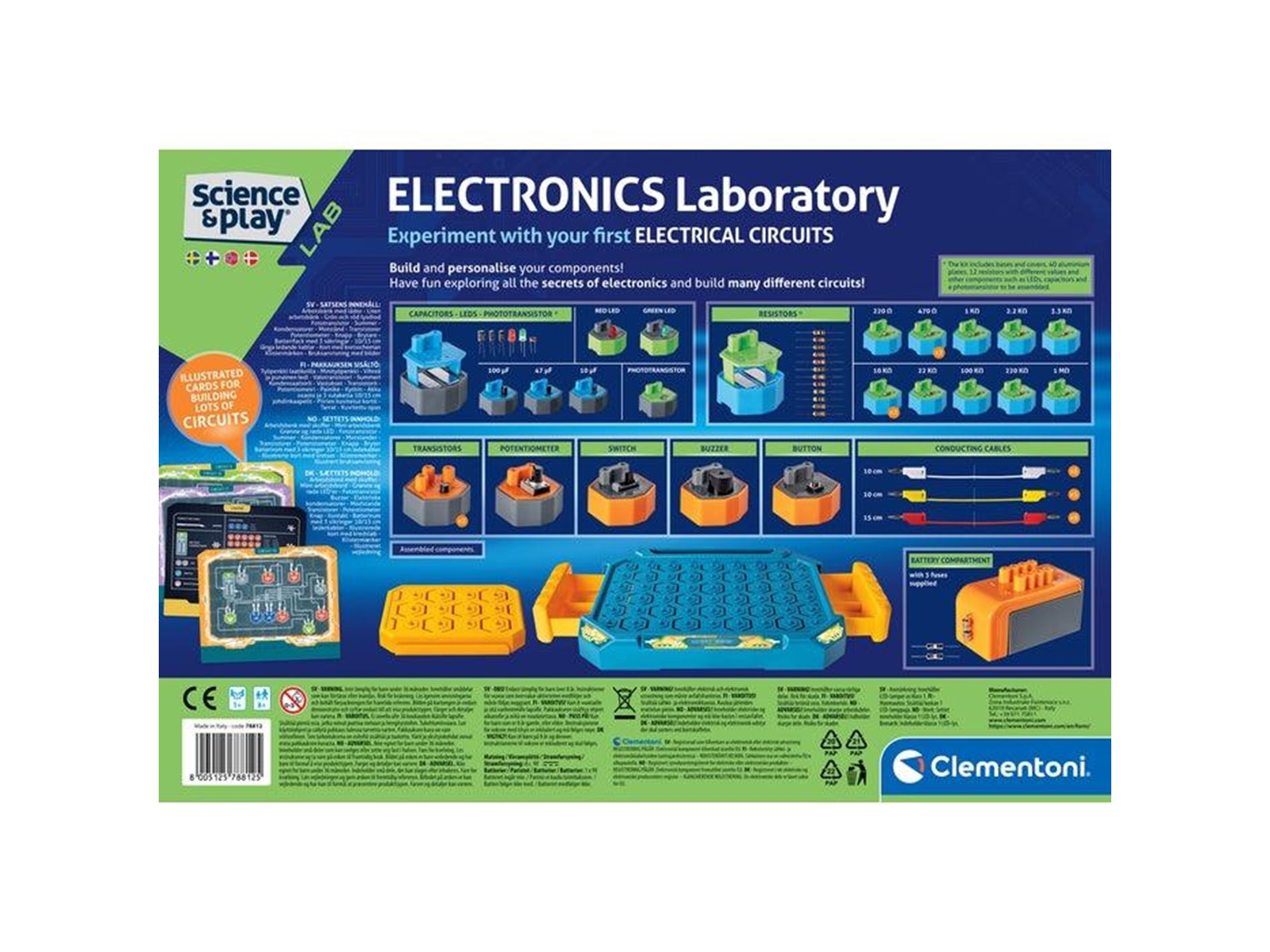 Clementoni Science & Play Electronics Laboratory | På lager | Billig